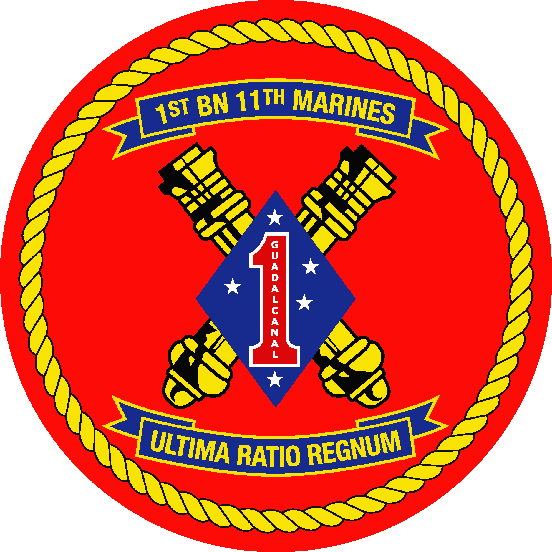 1st Battalion 11th Marine Regiment USMC Logo Vector Ai PNG SVG