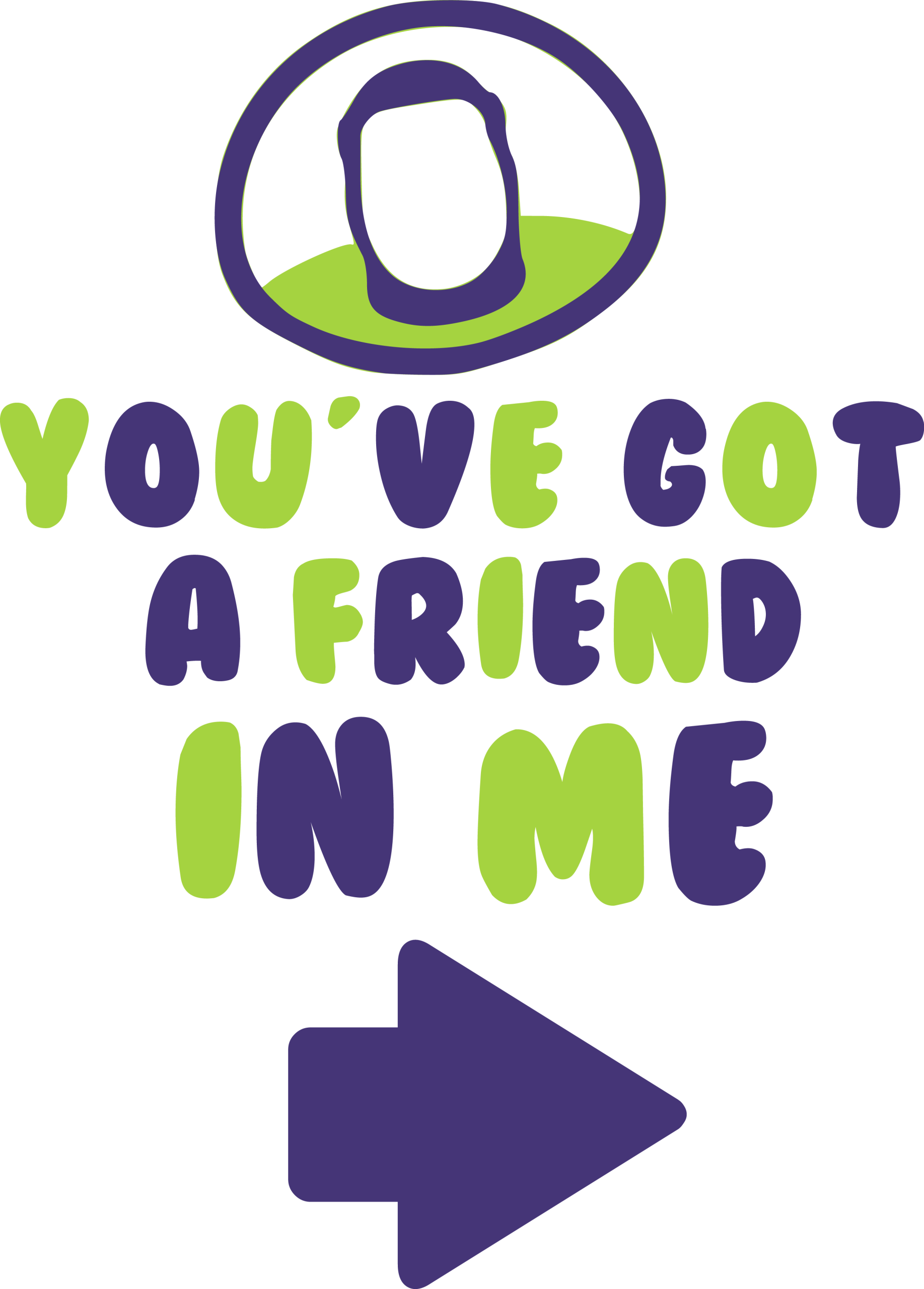 TOY STORY 2 YOU’VE GOT A FRIEND IN ME 2 Logo PNG, SVG, AI Vector – Free ...
