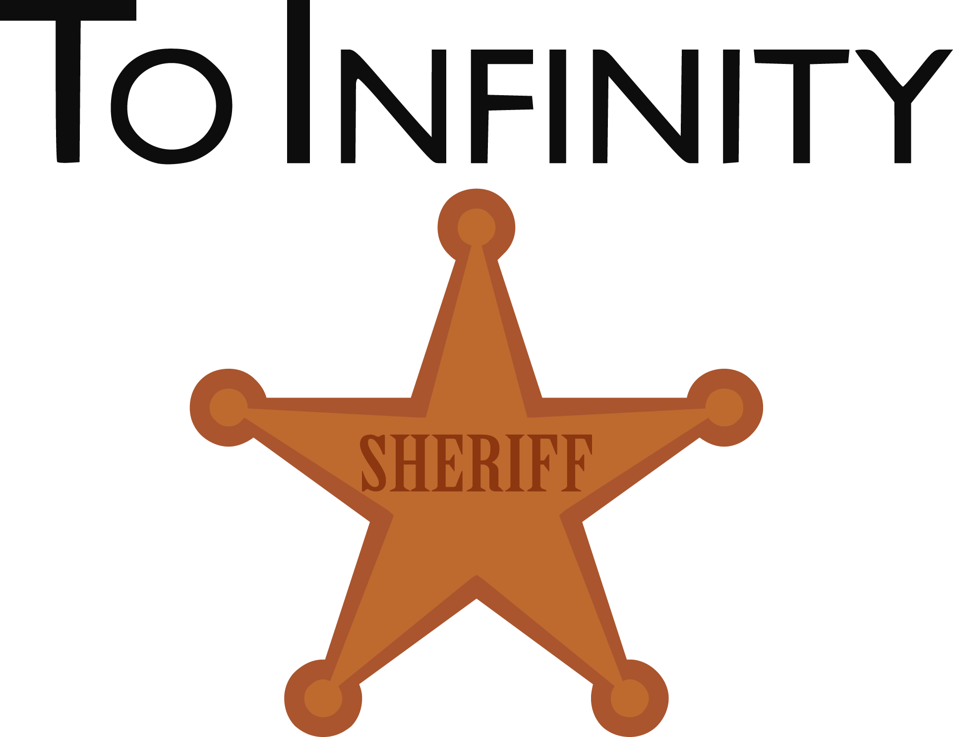TOY STORY 2 TO INFINITY Sheriff’s Badge Logo PNG, SVG, AI Vector – Free ...