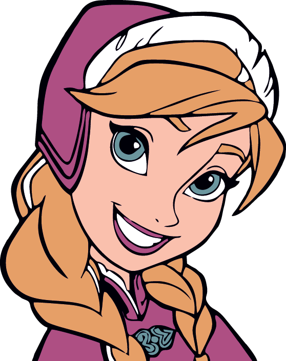 Frozen Anna Logo PNG, SVG, AI Vector – Free Download