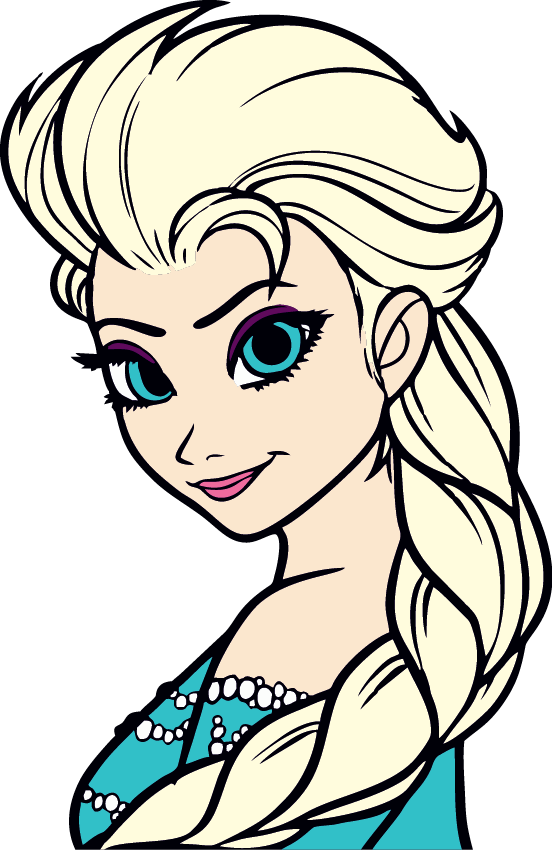 Frozen Elsa Logo PNG, SVG, AI Vector – Free Download