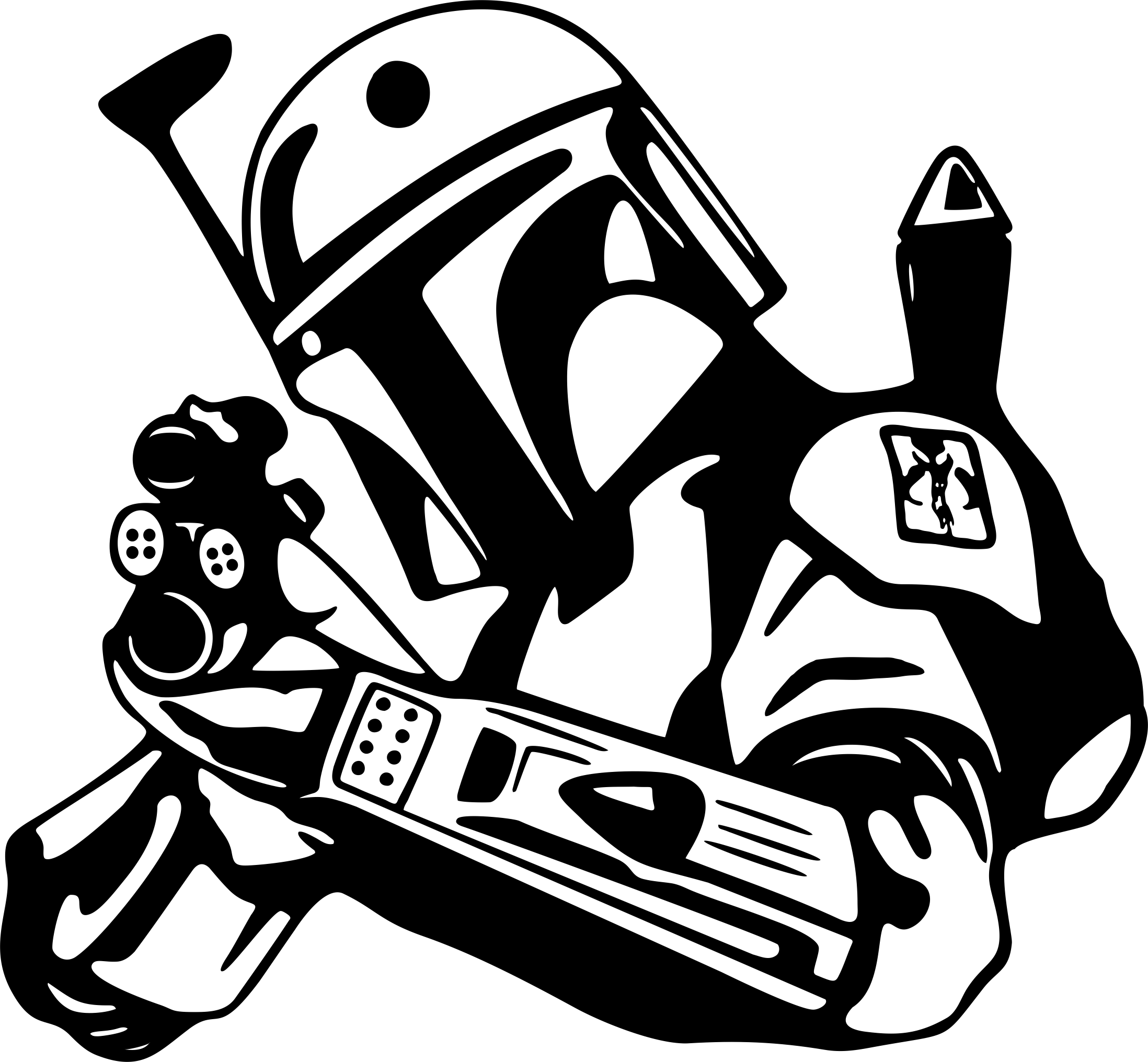 Star Wars Boba Fett Logo PNG, SVG, AI Vector – Free Download