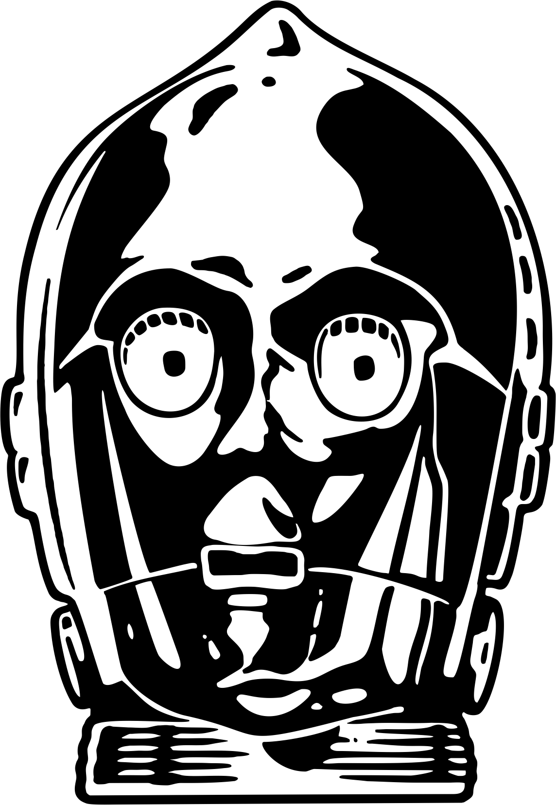 Starwars Droid 2 Logo PNG, SVG, AI Vector – Free Download