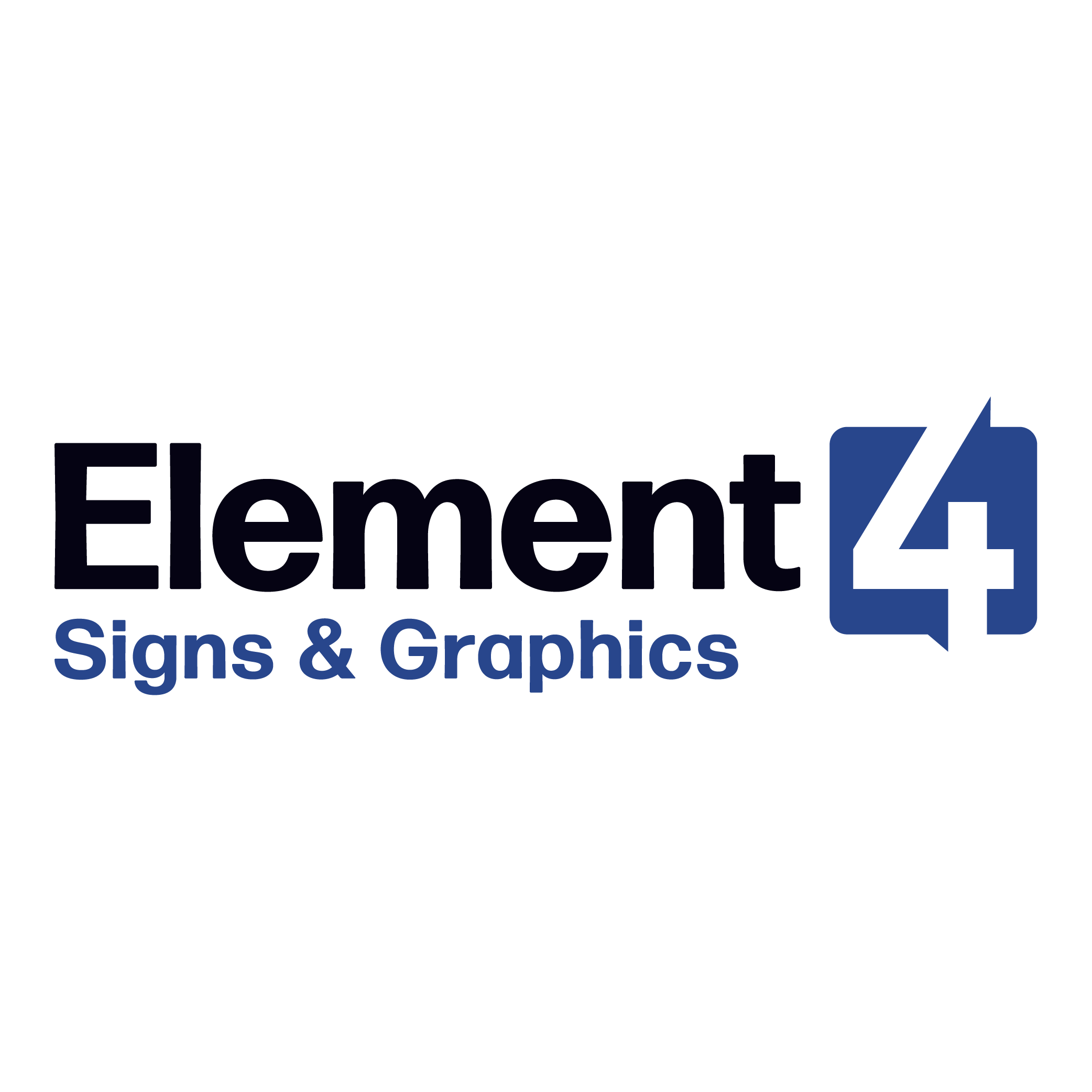 Element 4 Signs & Graphics Logo PNG, SVG, AI Vector – Free Download