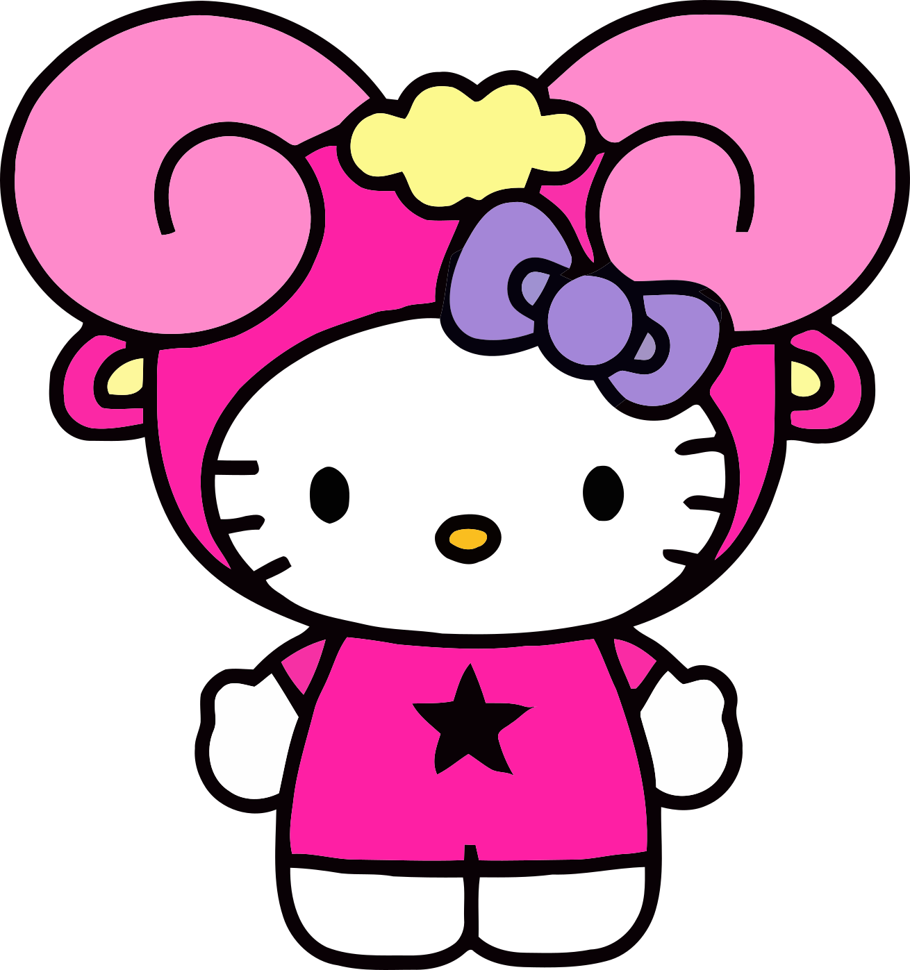 Hello Kitty Aries Logo PNG, SVG, AI Vector – Free Download