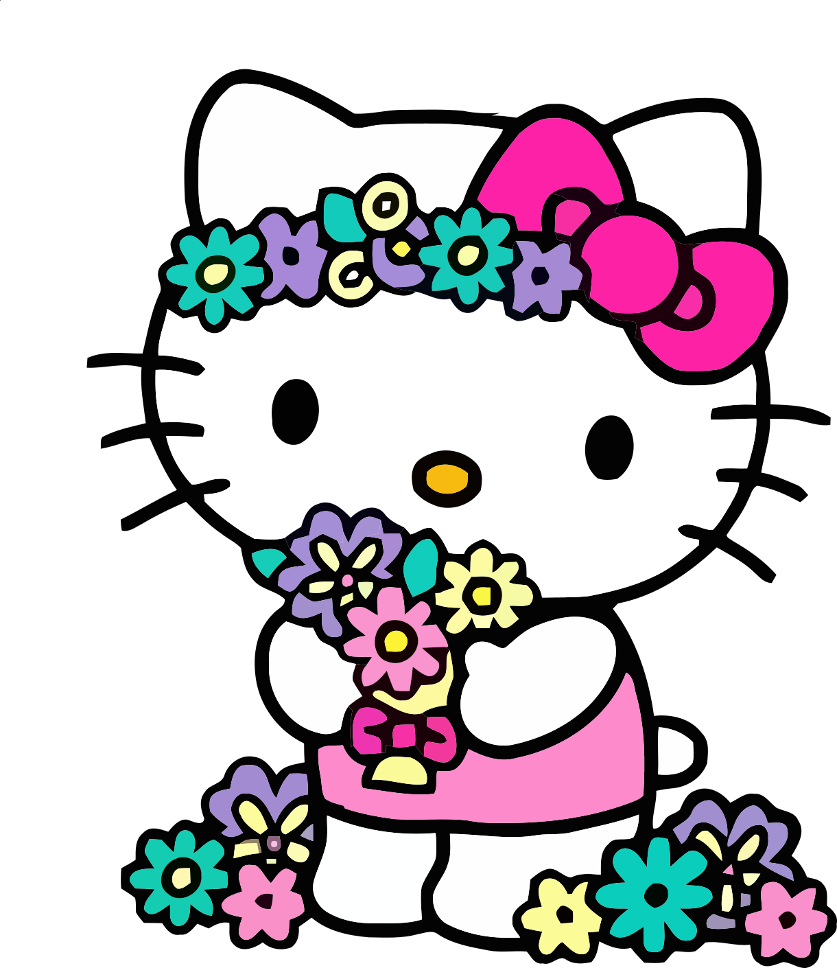 Hello Kitty Virgo Logo PNG, SVG, AI Vector – Free Download