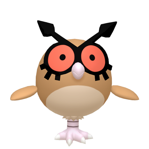 Pokemon Hoothoot Logo PNG (Transparent) SVG AI – Free Download