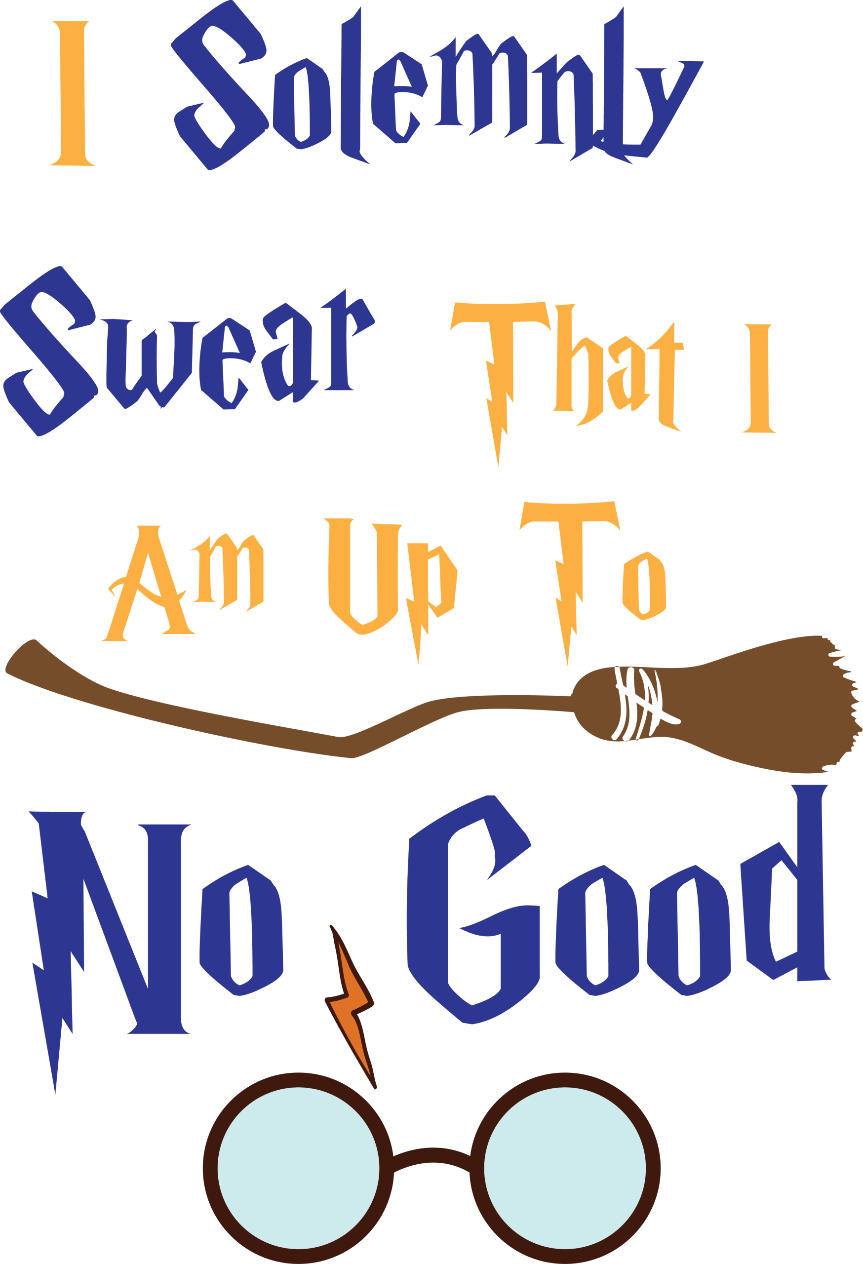 Harry Potter I Solemnly Swear That I Am Up To No Good Template Logo PNG ...
