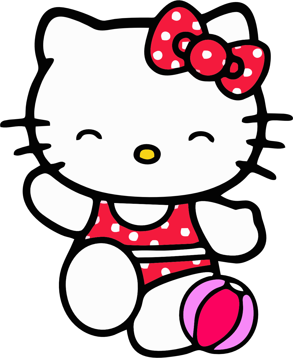 Hello Kitty Kawaii 2 Logo PNG, SVG, AI Vector – Free Download