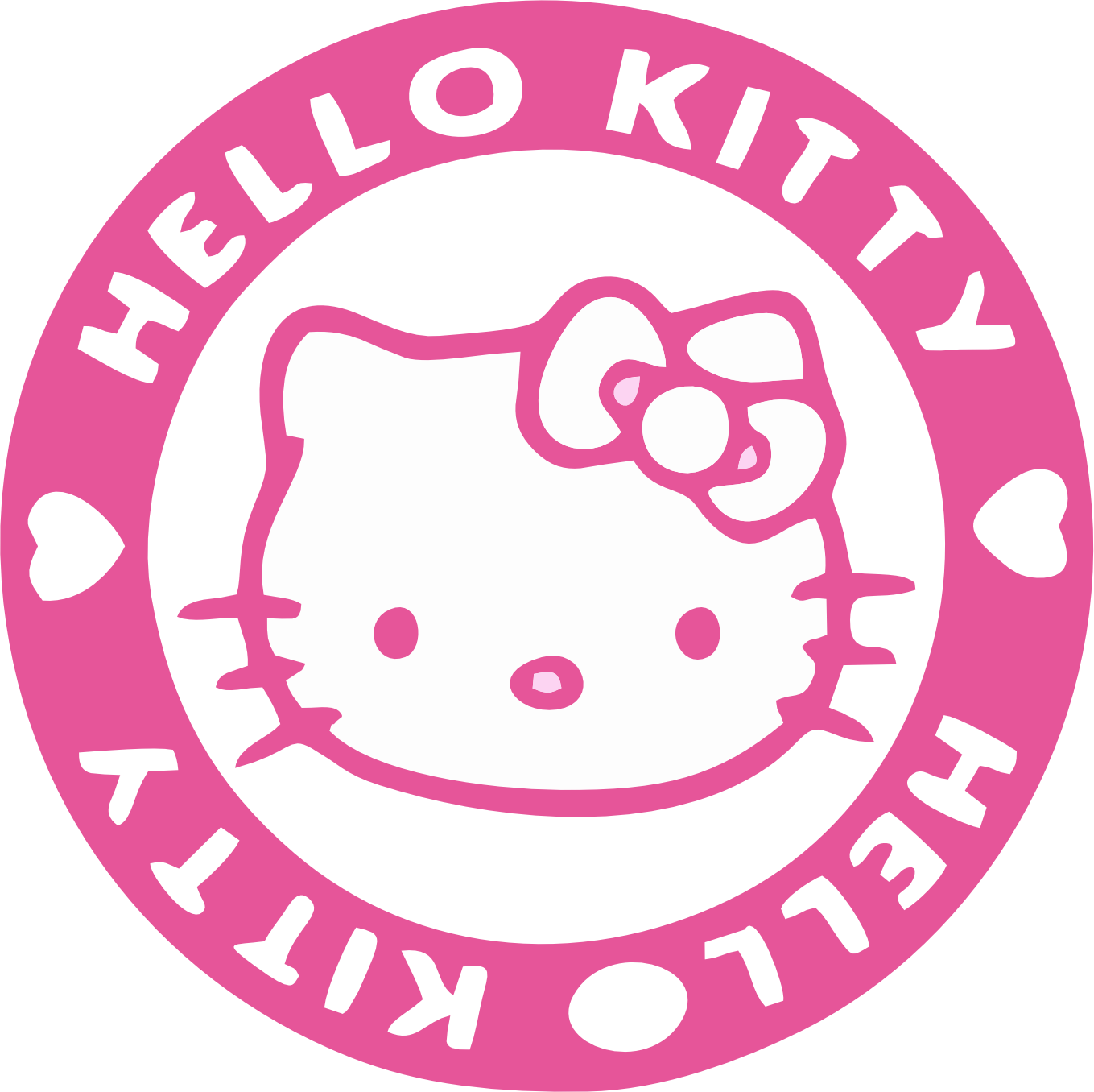 Hello Kitty Circle 2 Logo PNG, SVG, AI Vector – Free Download