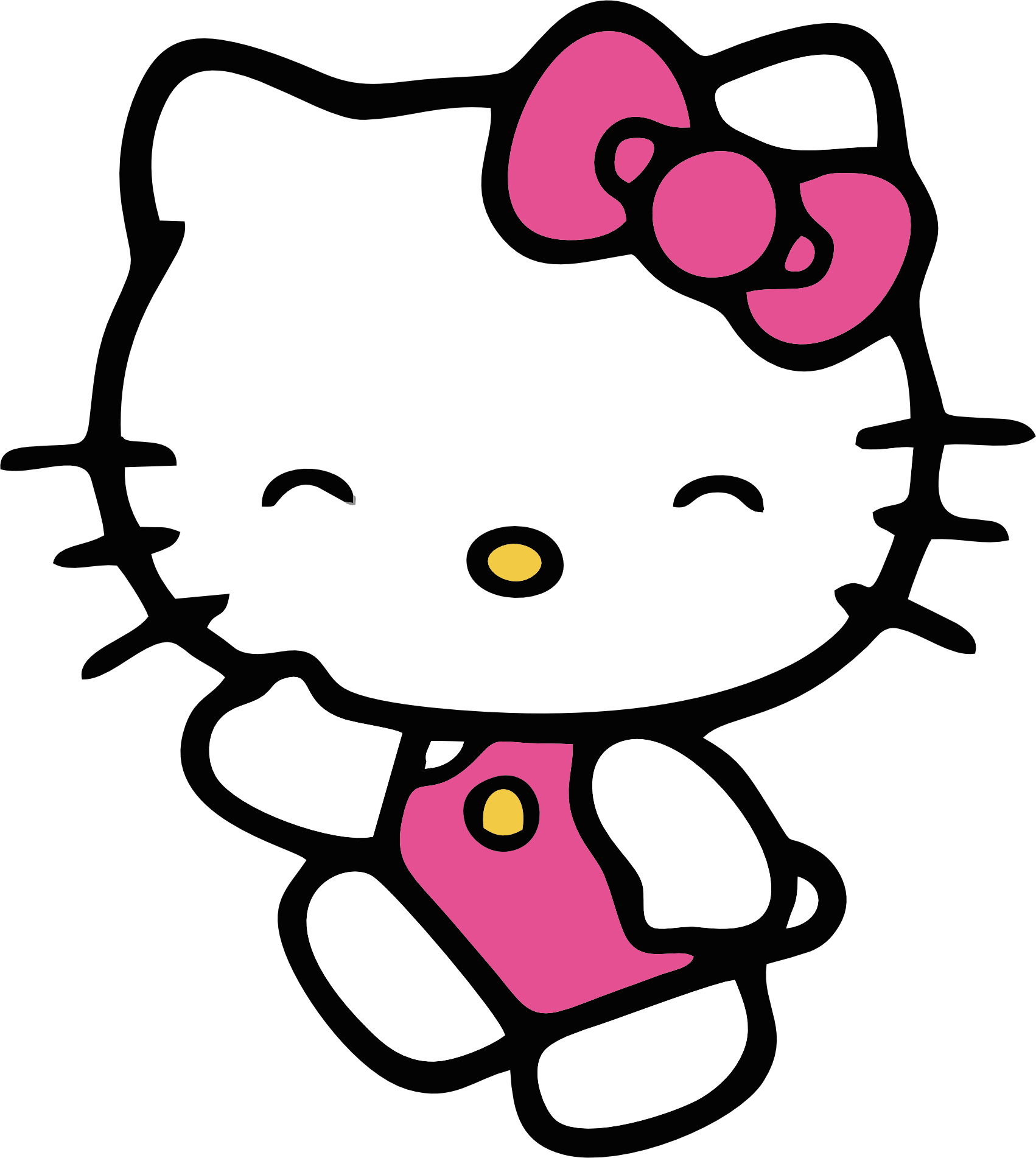 Hello Kitty Kawaii 23 Logo PNG, SVG, AI Vector – Free Download