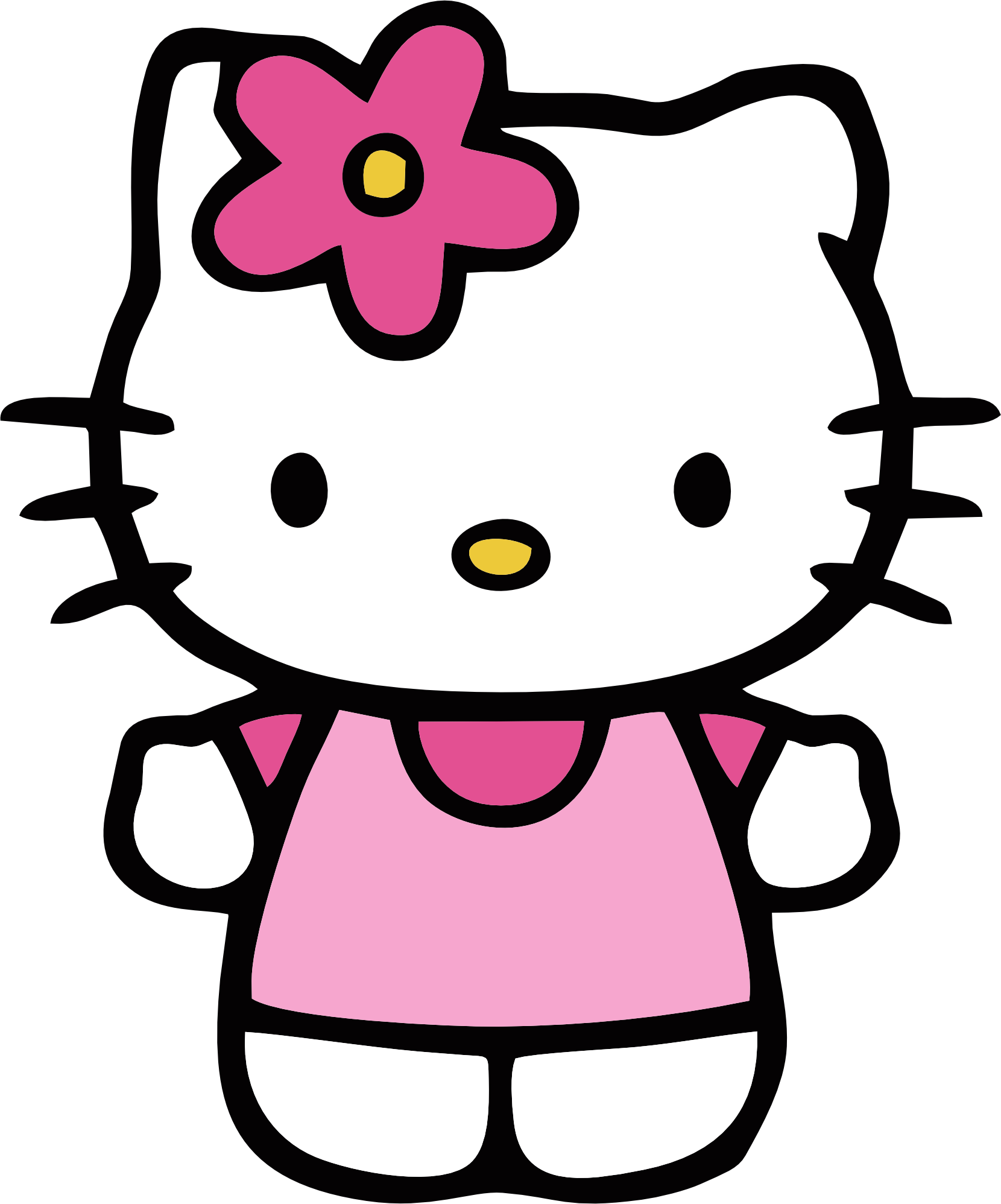 Hello Kitty Kawaii 25 Logo PNG, SVG, AI Vector – Free Download