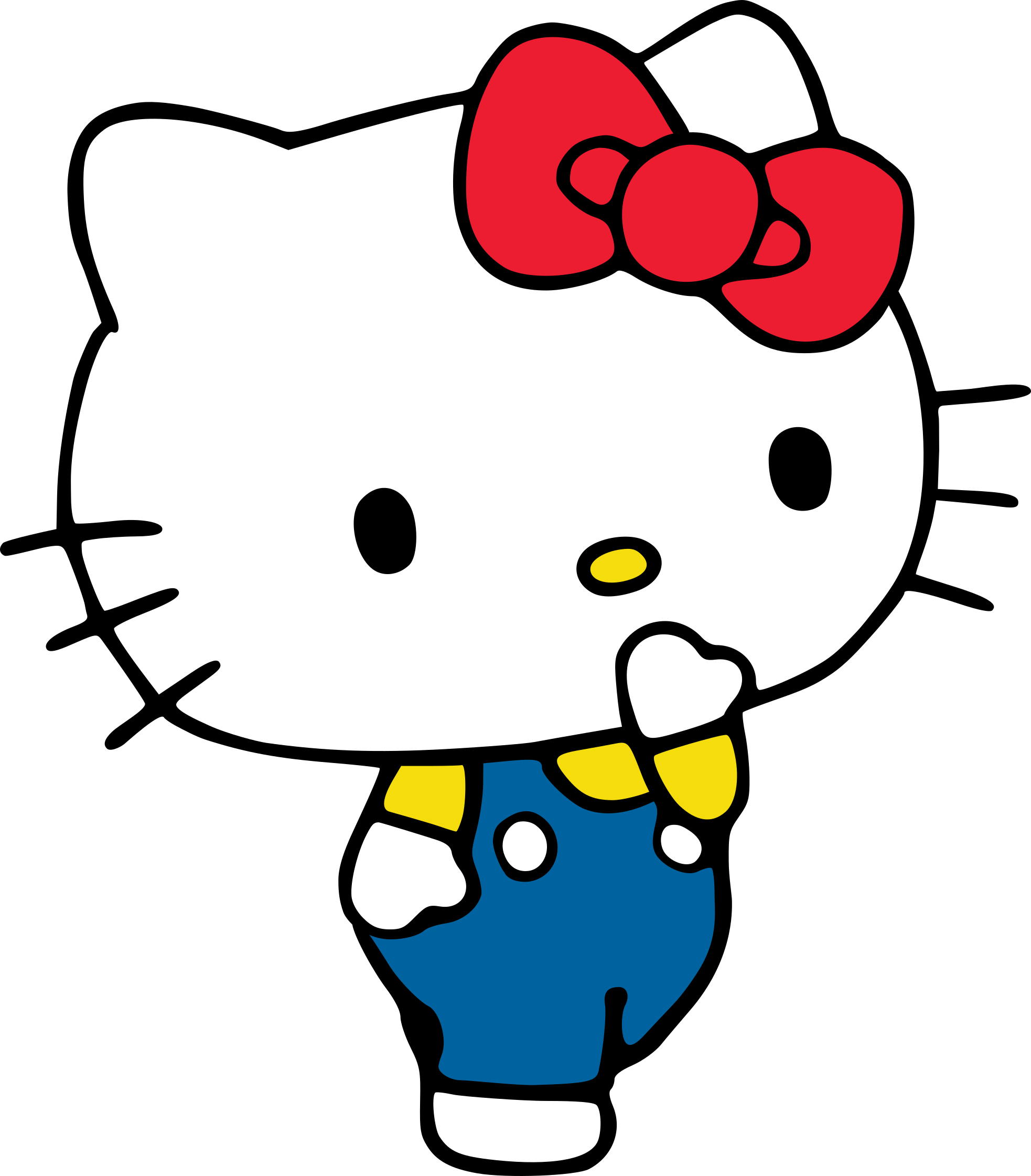 Hello Kitty 4 Logo PNG, SVG, AI Vector – Free Download
