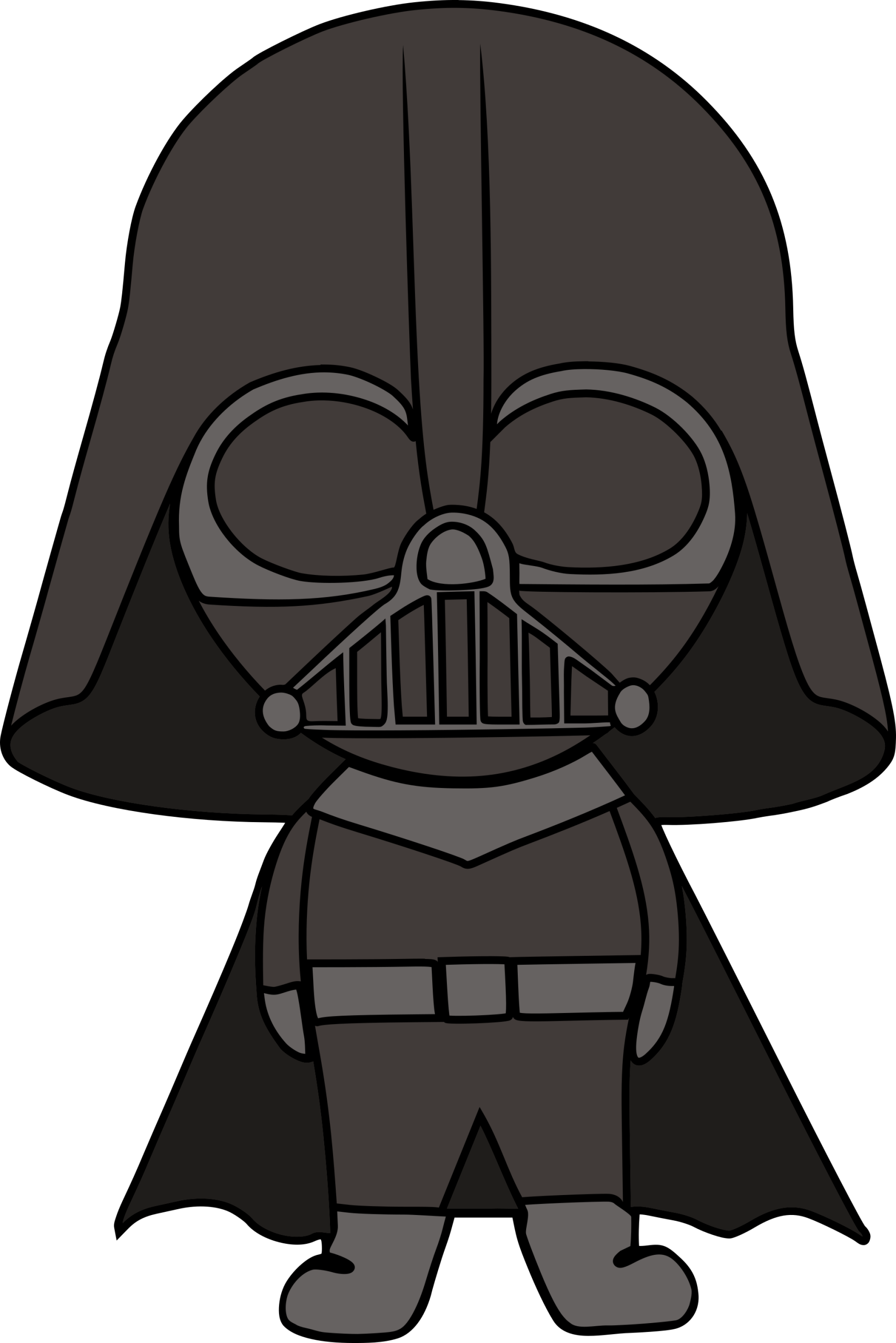 Mini Darth Vader 3 Logo PNG, SVG, AI Vector – Free Download