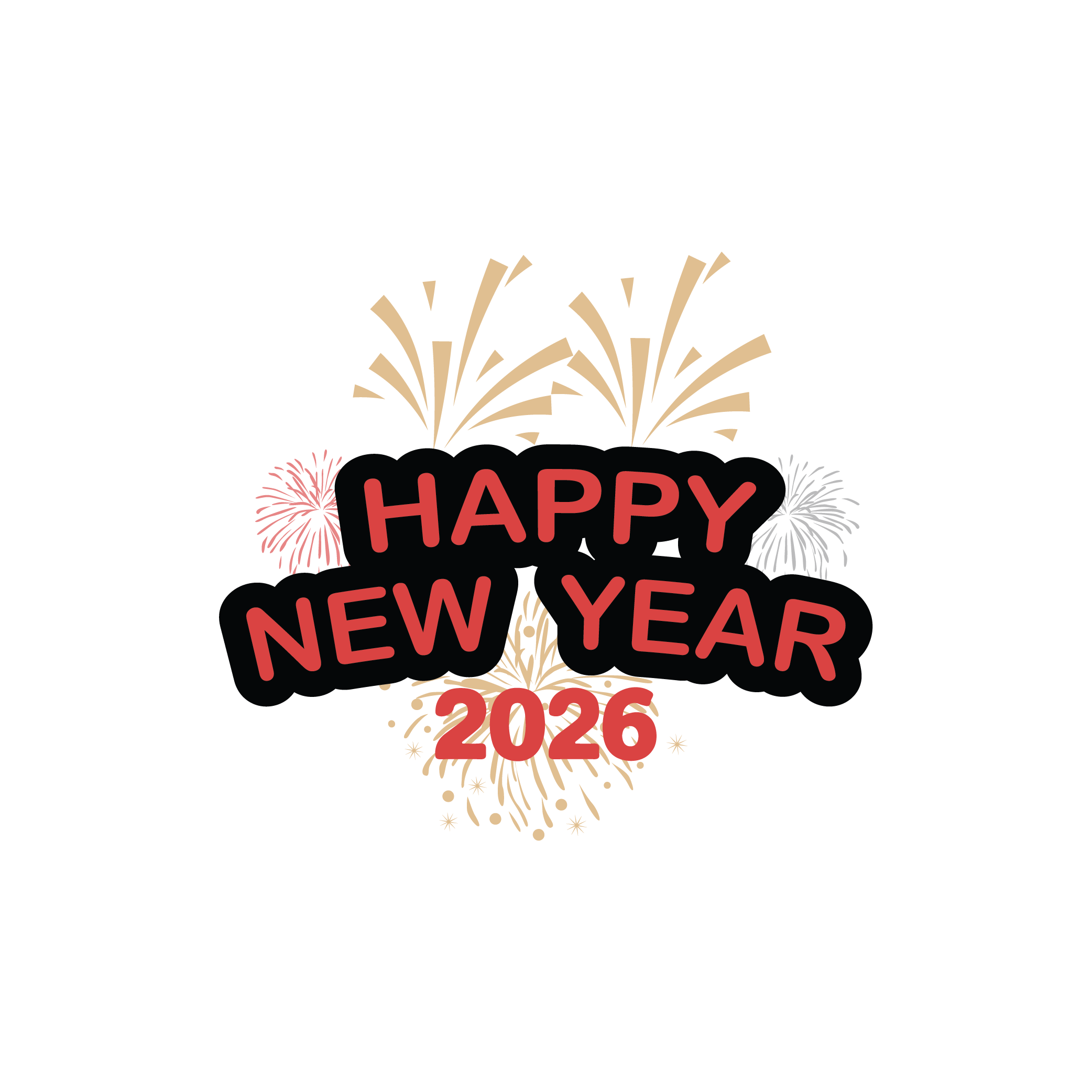 Happy New Year 2026 Template 13 Logo PNG, SVG, AI Vector – Free Download