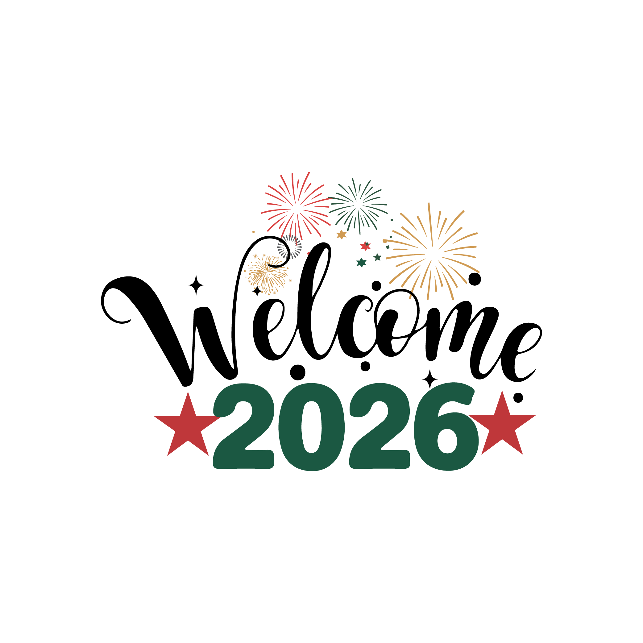 Welcome 2026 Template Logo PNG, SVG, AI Vector – Free Download