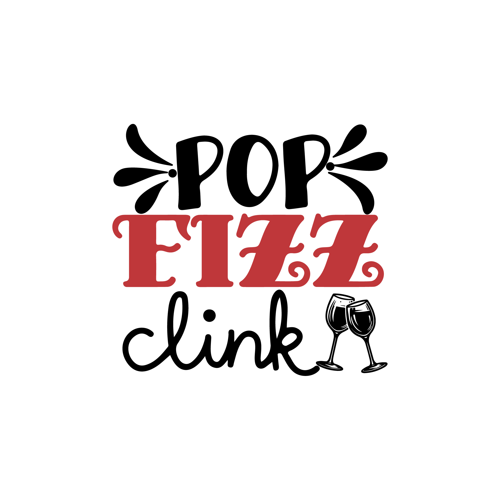 Pop Fizz Clink Template Logo PNG, SVG, AI Vector – Free Download