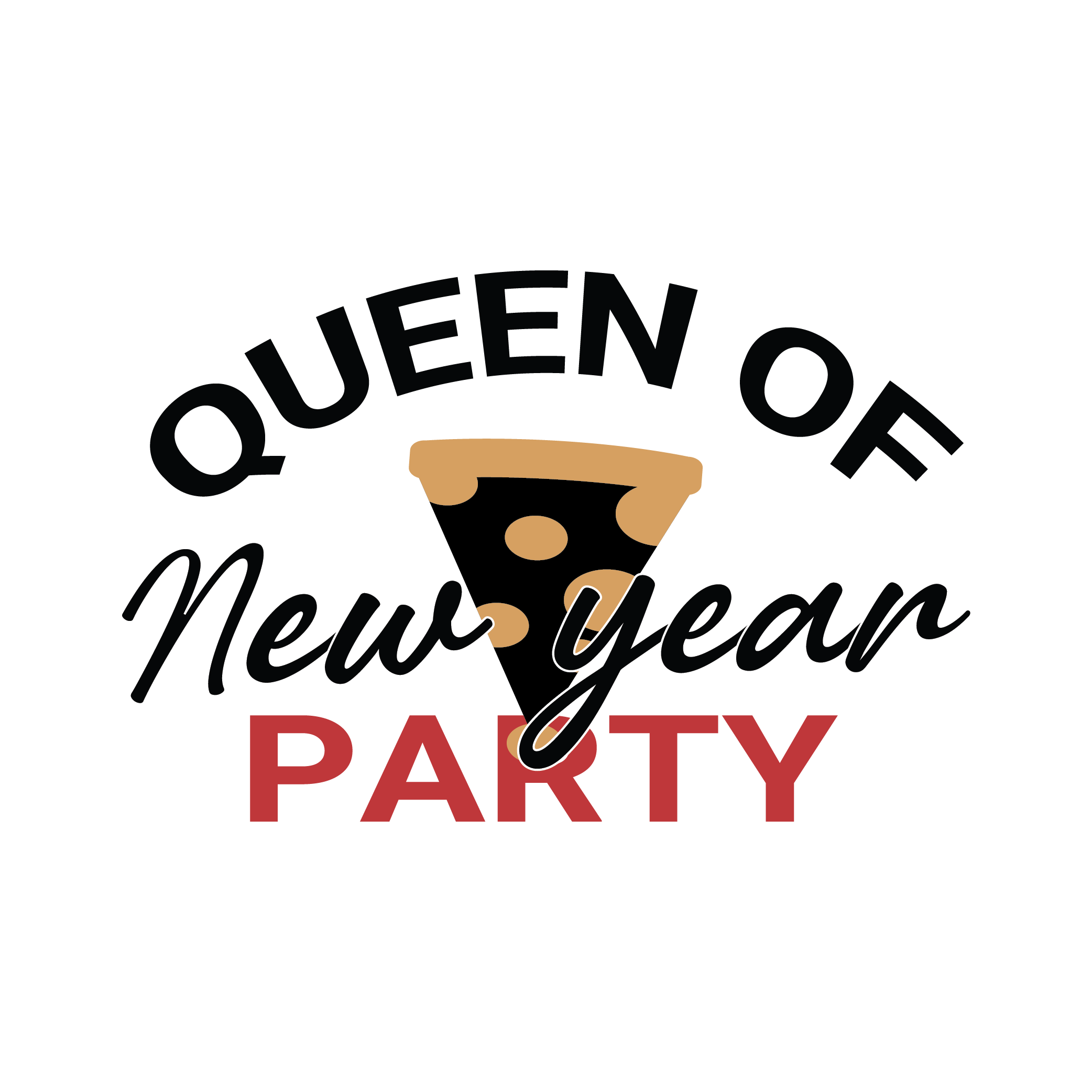 Queen Of New Year Party Template Logo PNG, SVG, AI Vector – Free Download