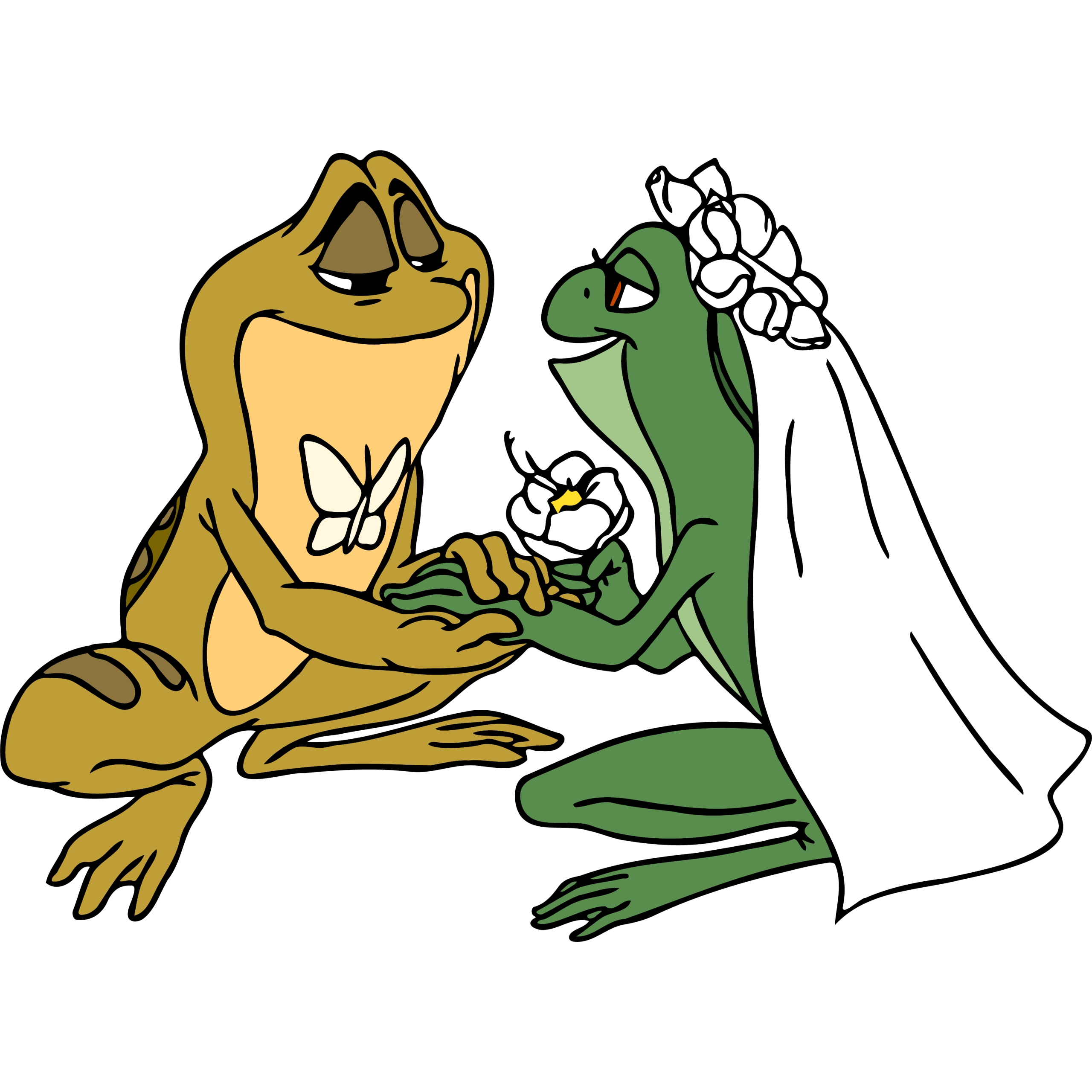 Princess and the Frog The frog and the Princess Logo PNG, SVG, AI ...