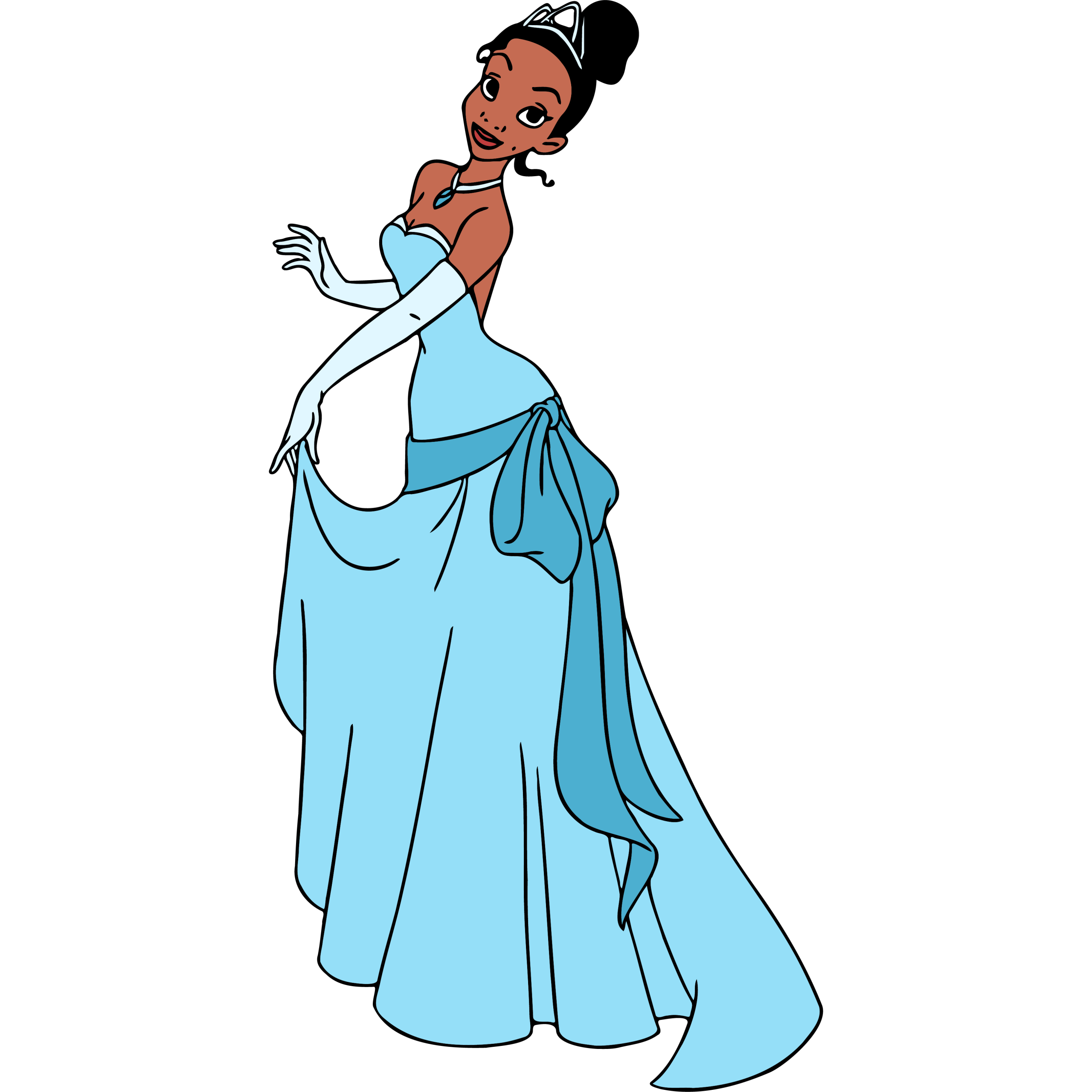 The Princess and the Frog Tiana Logo PNG, SVG, AI Vector – Free Download