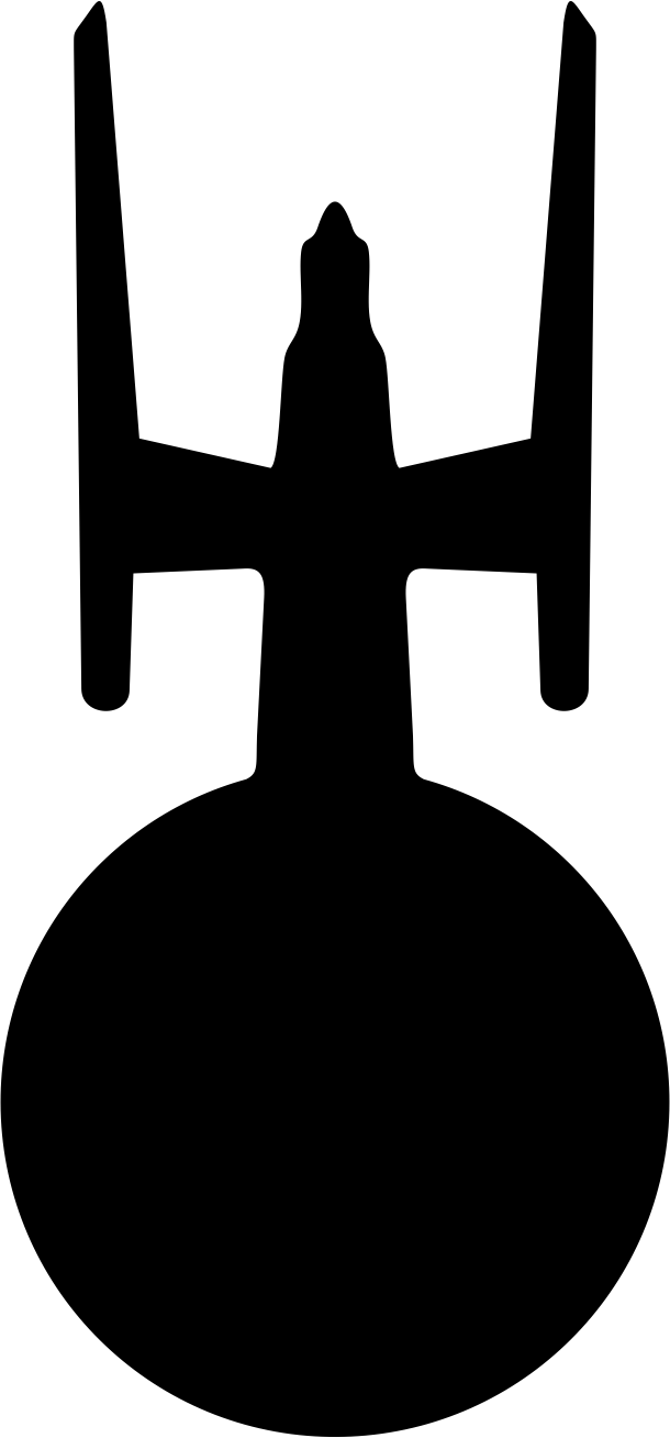 Starwars Shutlle silhouette Template 2 Logo PNG, SVG, AI Vector – Free ...