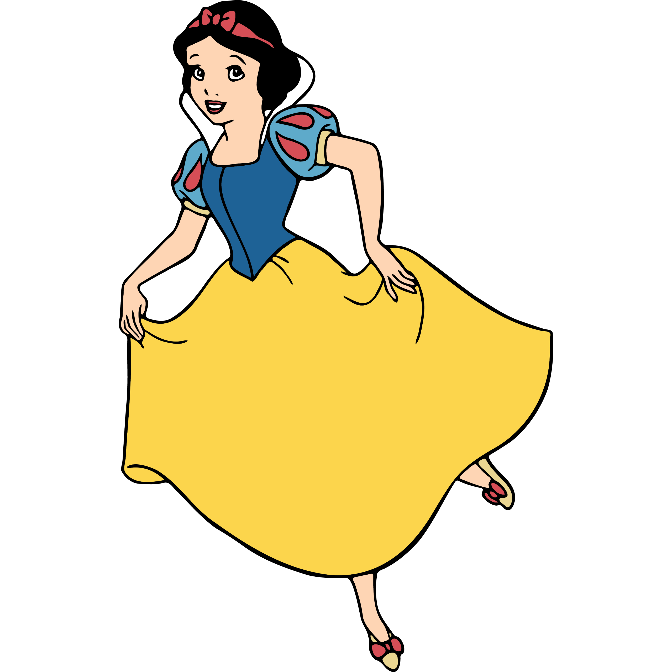 Snow White Dancing Logo PNG, SVG, AI Vector – Free Download