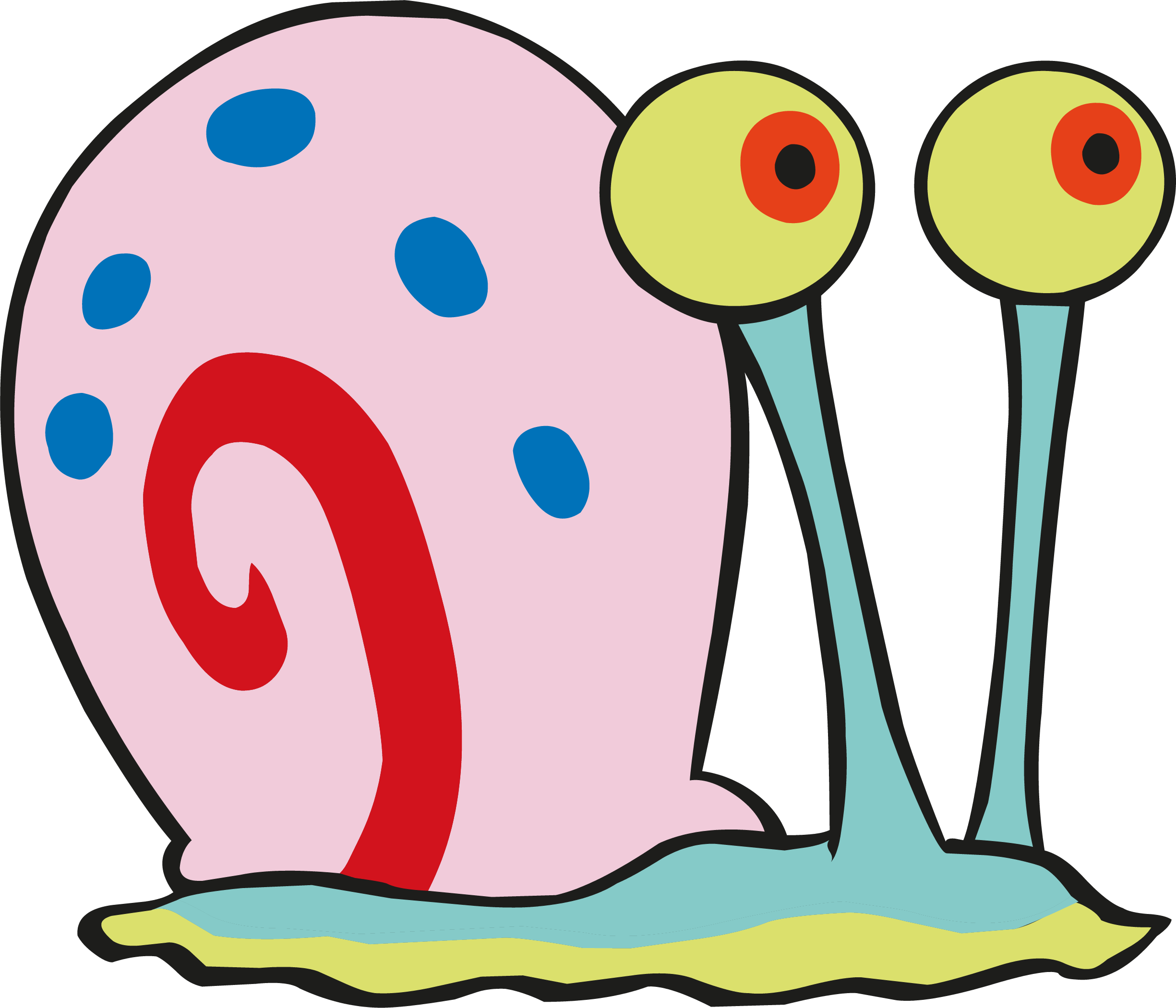 Sponge Bob Sea Snail Logo PNG, SVG, AI Vector – Free Download