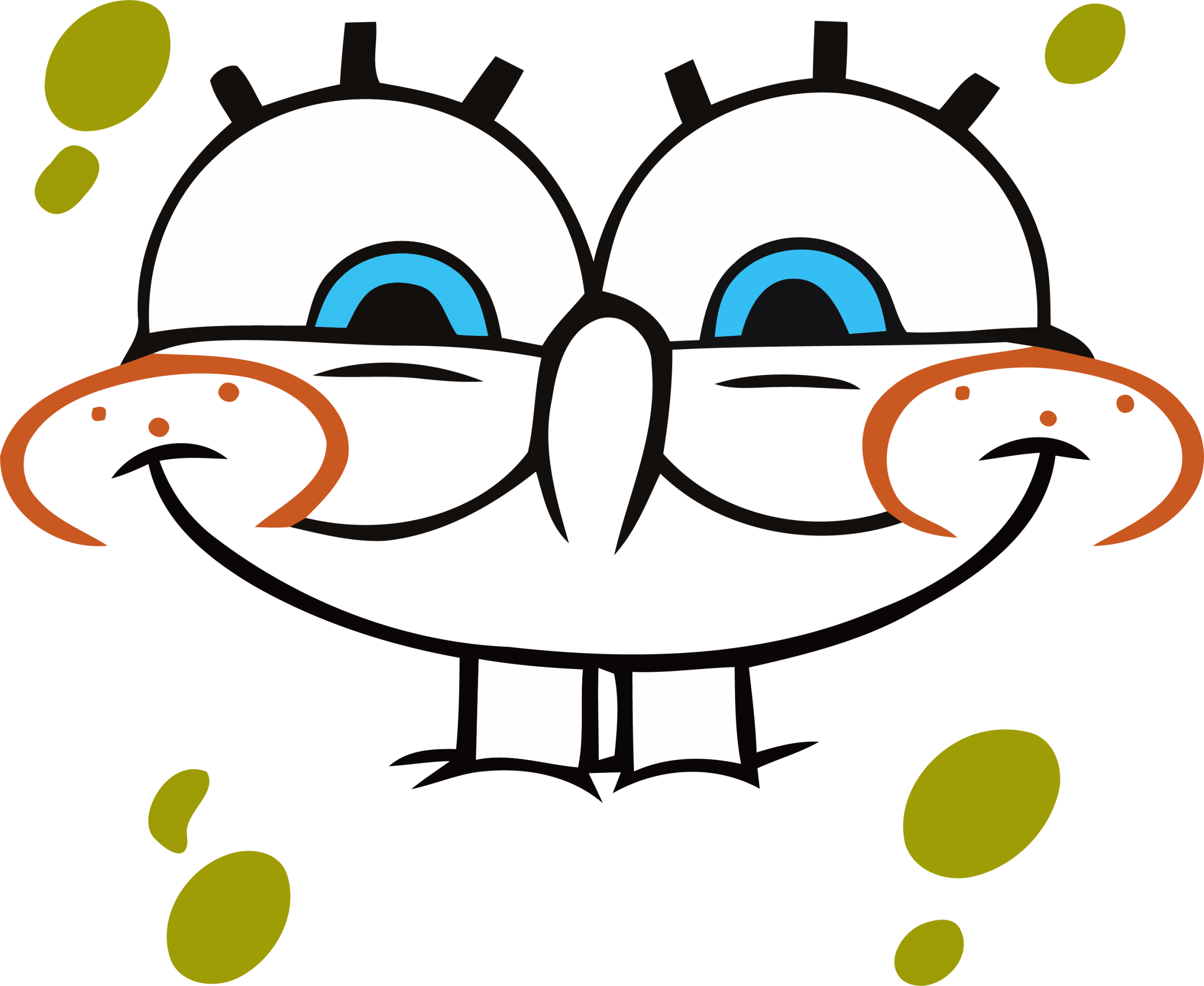 SpongeBob Squarepants Happy Logo PNG, SVG, AI Vector – Free Download