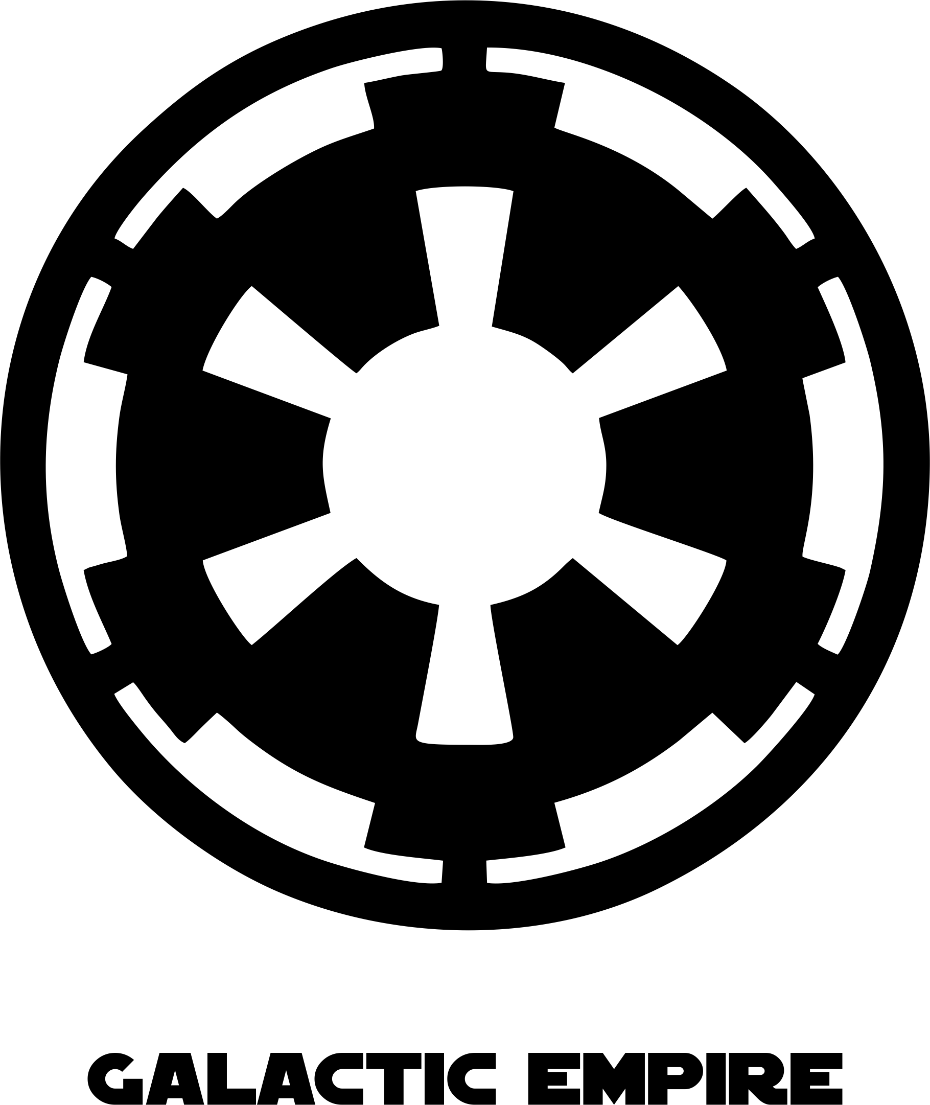 Starwars Galactic Empire Logo PNG, SVG, AI Vector – Free Download