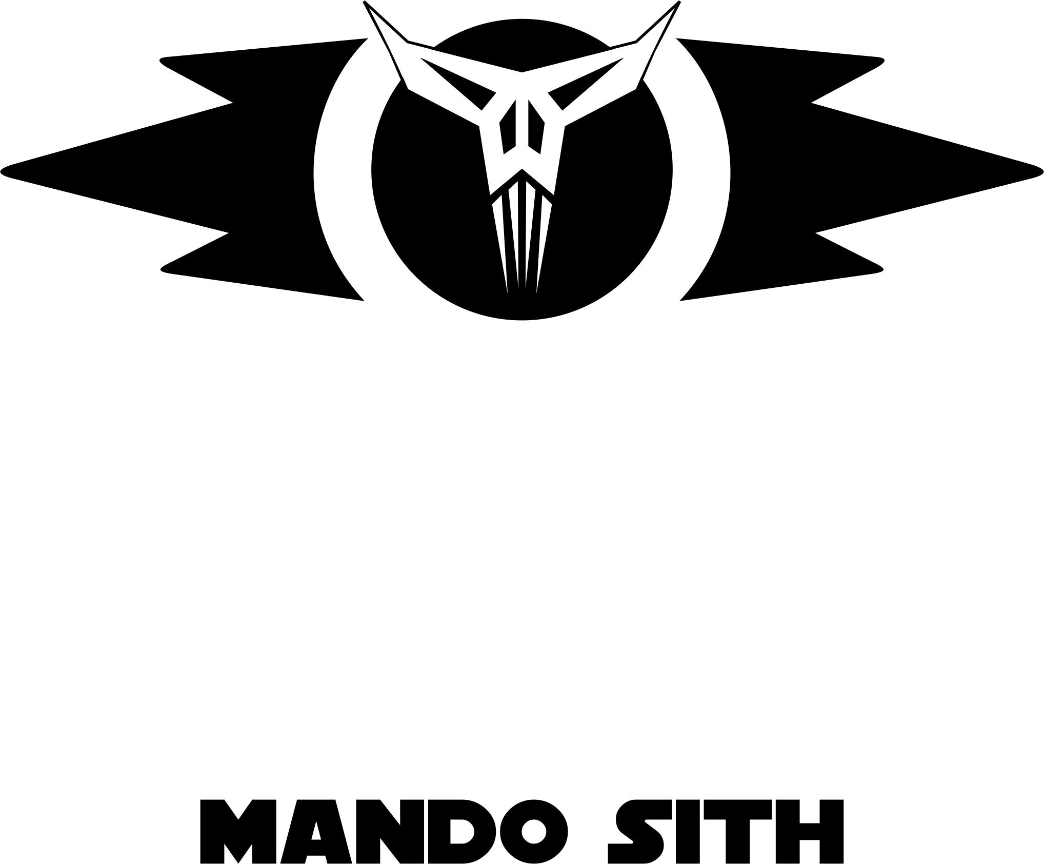 Starwars Mando Sith Logo PNG, SVG, AI Vector – Free Download