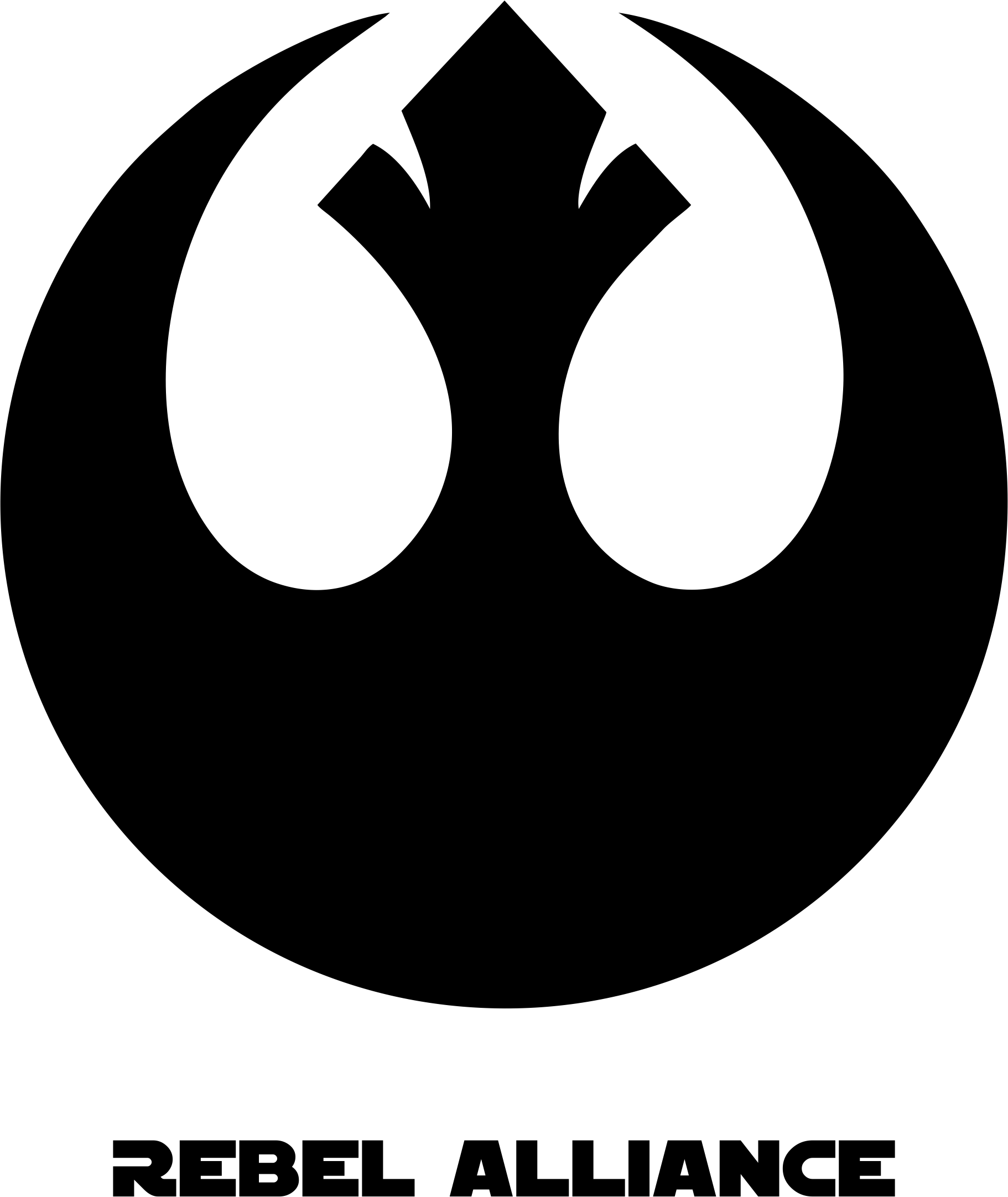 Starwars Rebel Alliance Logo PNG, SVG, AI Vector – Free Download