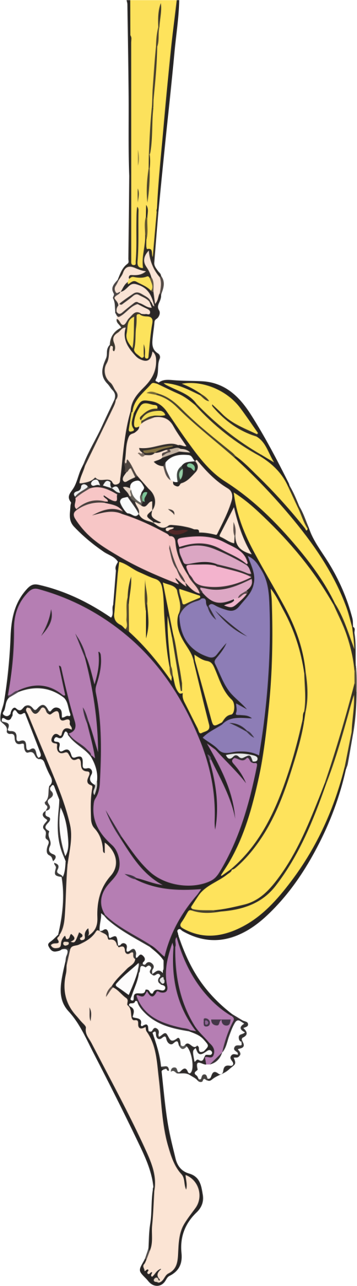 Tangled Rapunzel Logo PNG, SVG, AI Vector – Free Download