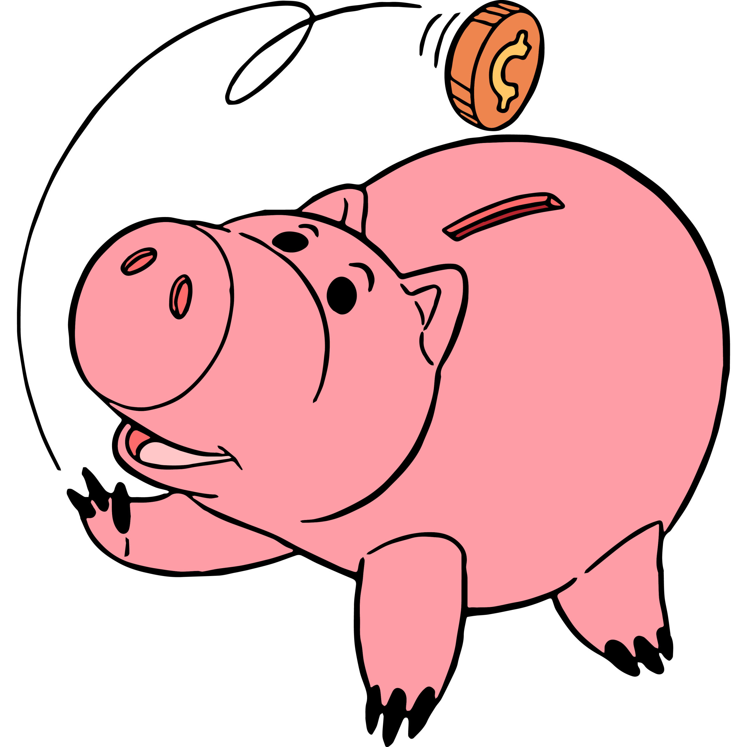 Toy Story Piggy Bank Logo PNG, SVG, AI Vector – Free Download