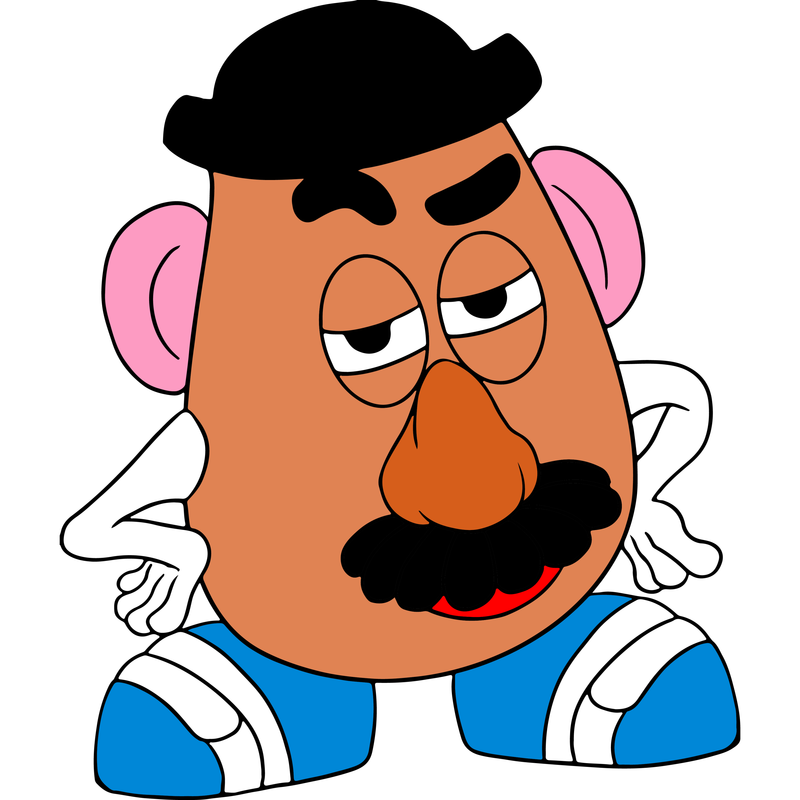 Toy Story Mr. Potato Head Logo PNG, SVG, AI Vector – Free Download