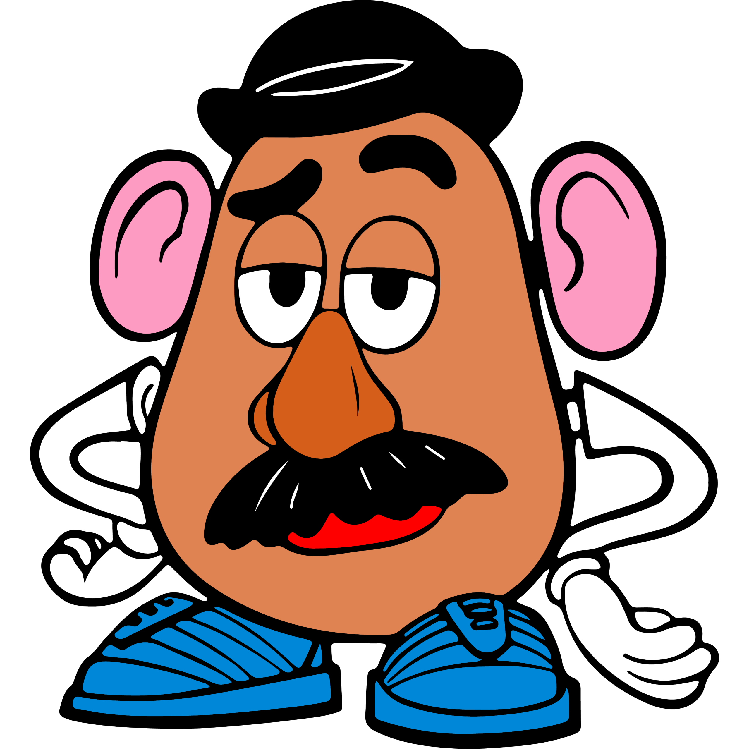 Toy Story Mr. Potato 4 Logo PNG, SVG, AI Vector – Free Download