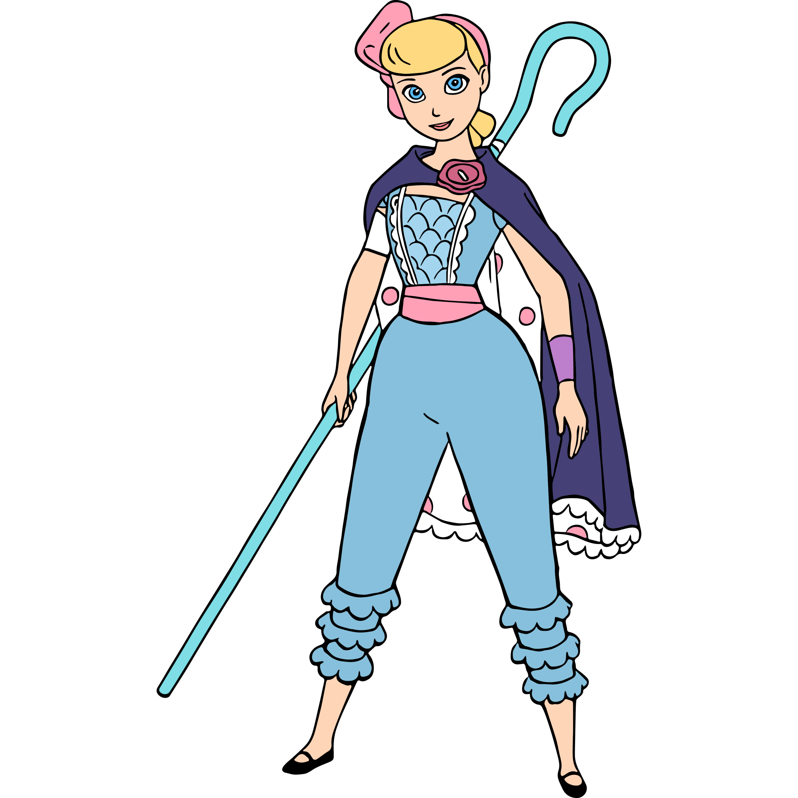 Toy Story Bo Peep Logo PNG, SVG, AI Vector – Free Download