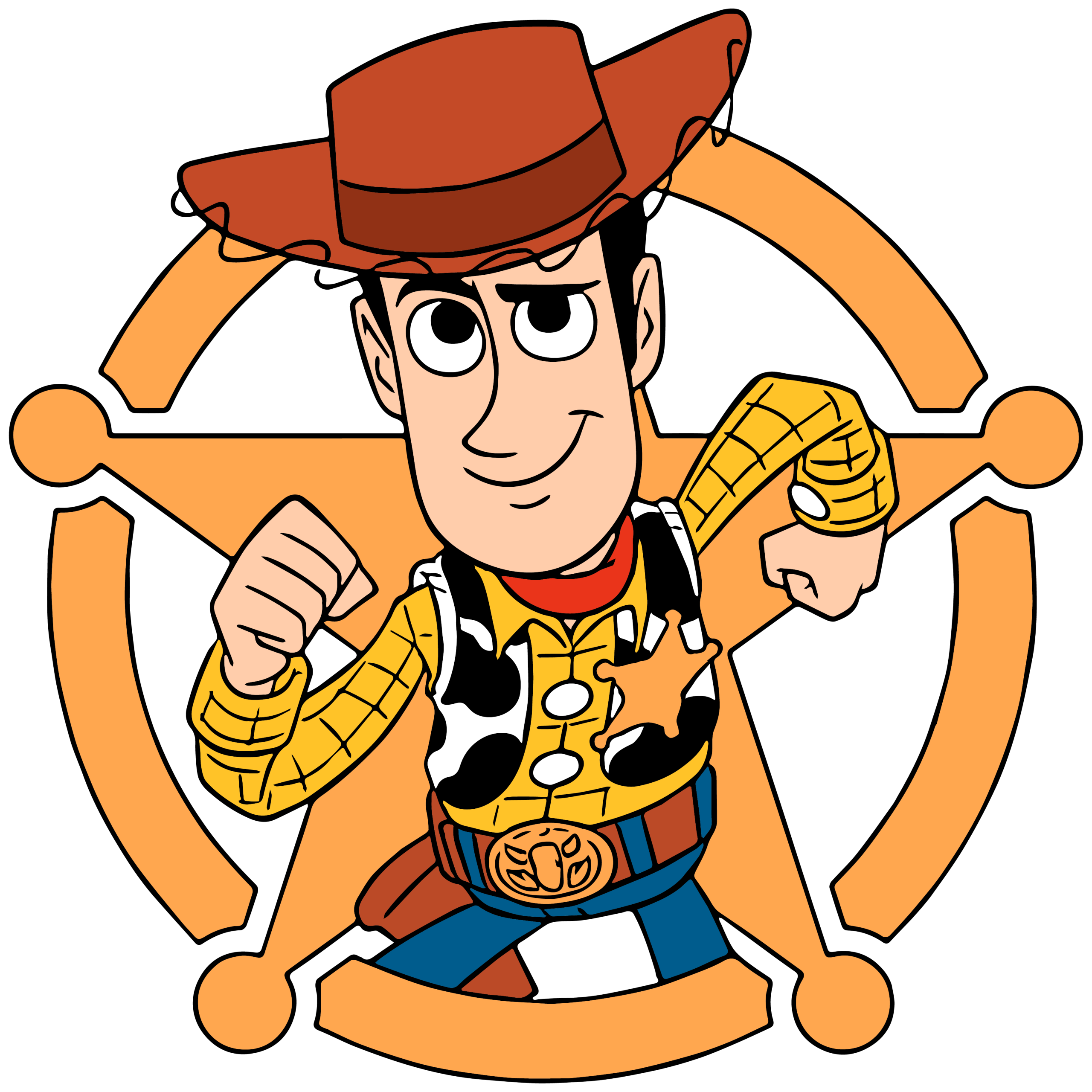 Toy Story Woody 6 Logo PNG, SVG, AI Vector – Free Download