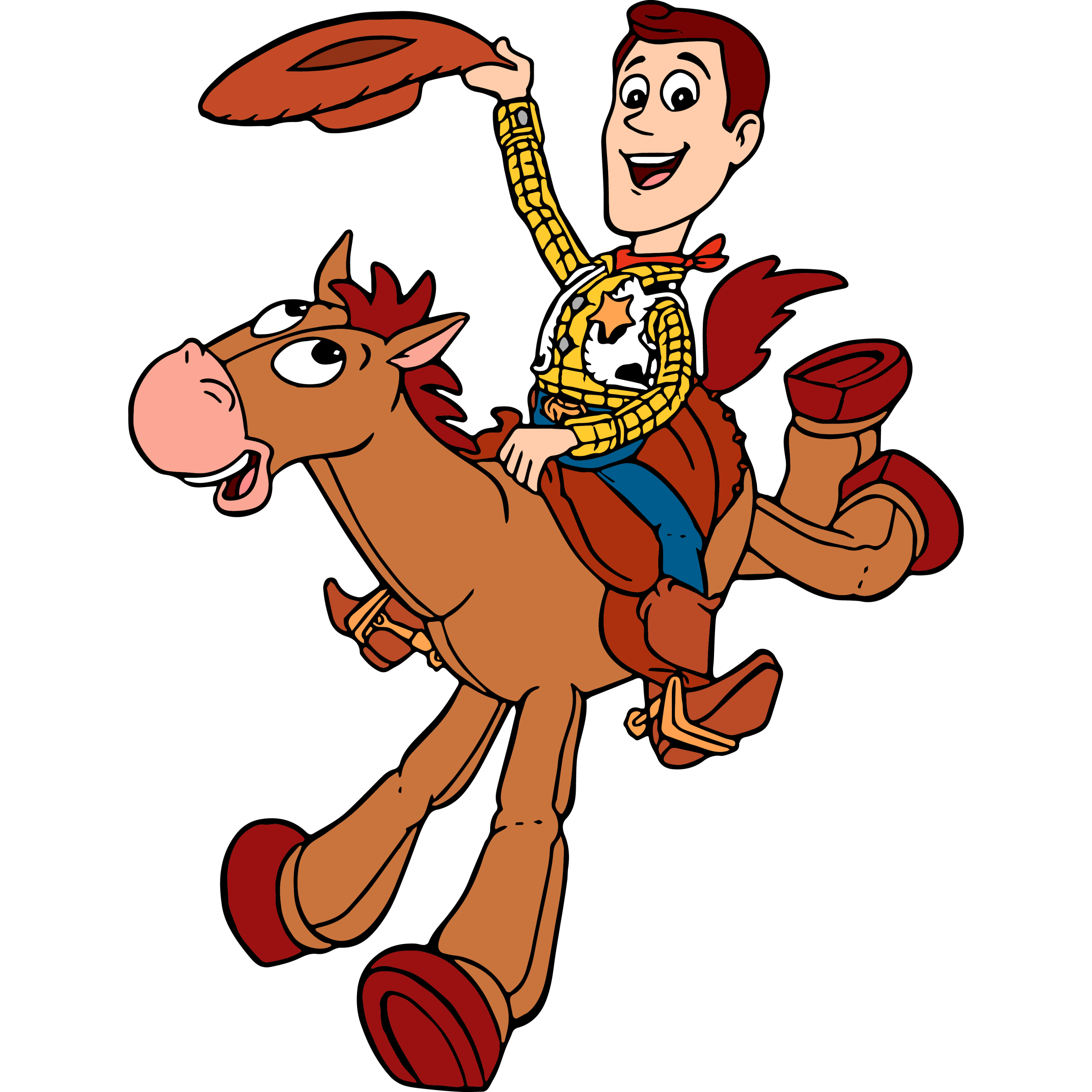 Toy Story Woody and bullseye Logo PNG, SVG, AI Vector – Free Download