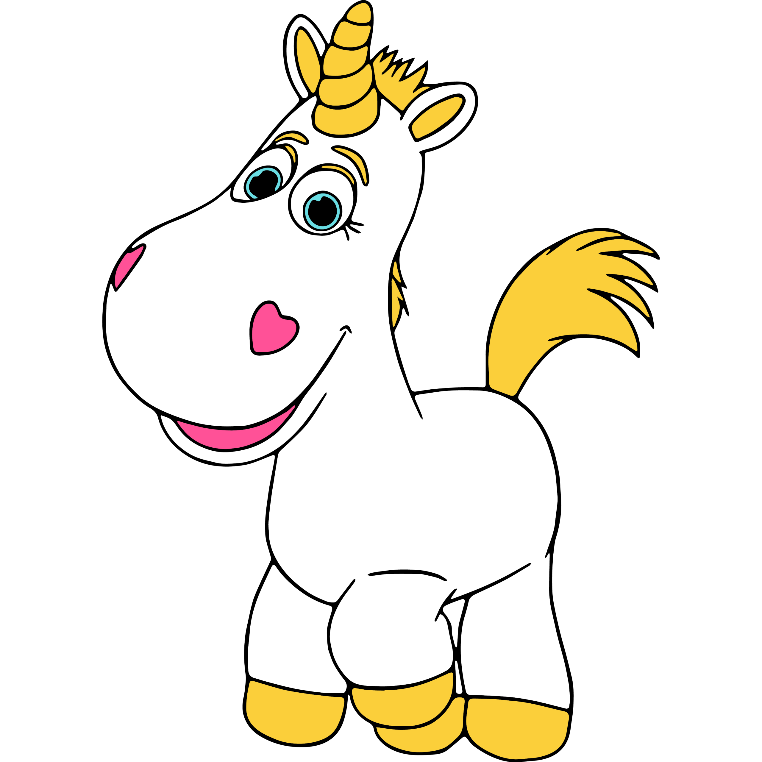 Toy Story Buttercup unicorn 3 Logo PNG, SVG, AI Vector – Free Download