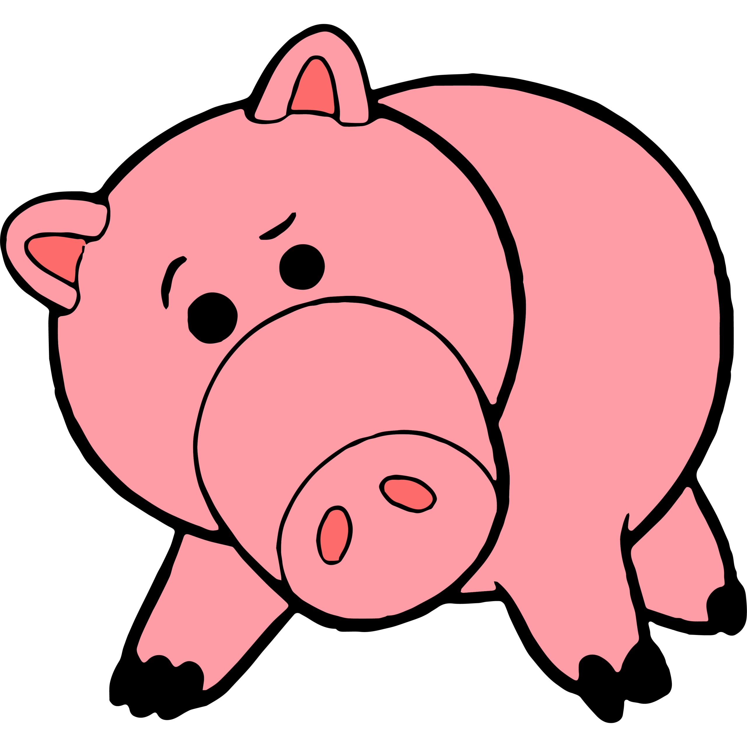 Toy Story Piggy Bank 5 Logo PNG, SVG, AI Vector – Free Download