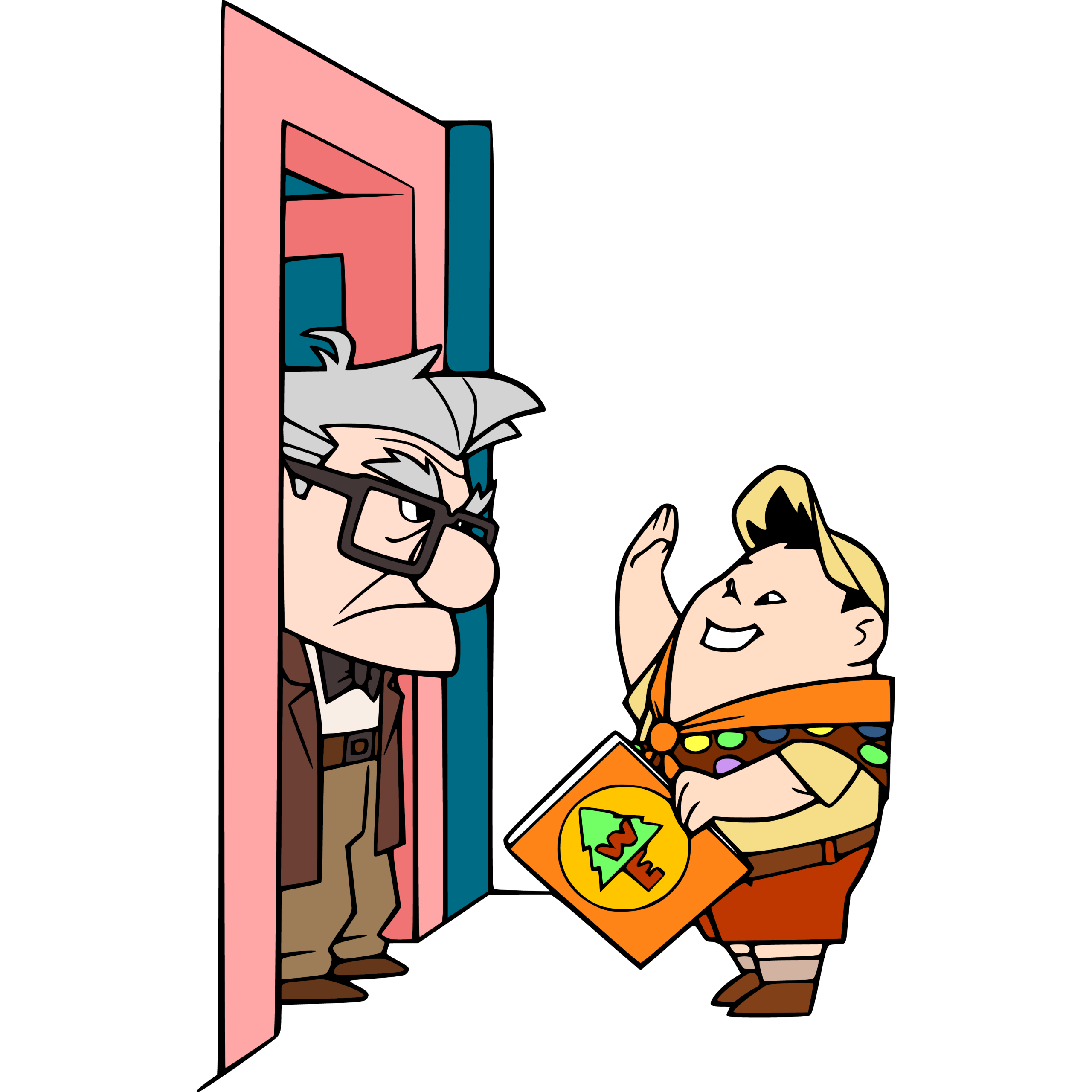 Up Movie Carl & Russel 4 Logo PNG, SVG, AI Vector – Free Download