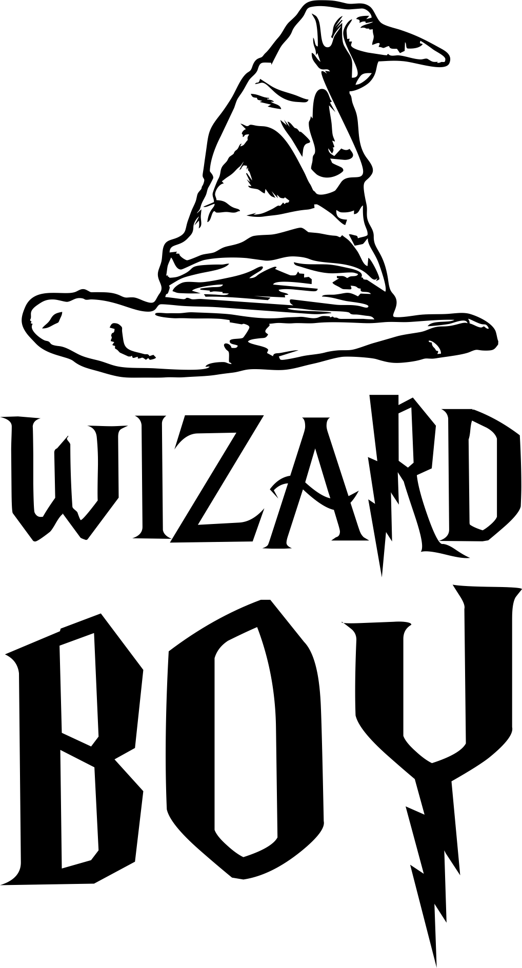 Harry Potter Wizard Boy Template Logo PNG, SVG, AI Vector – Free Download