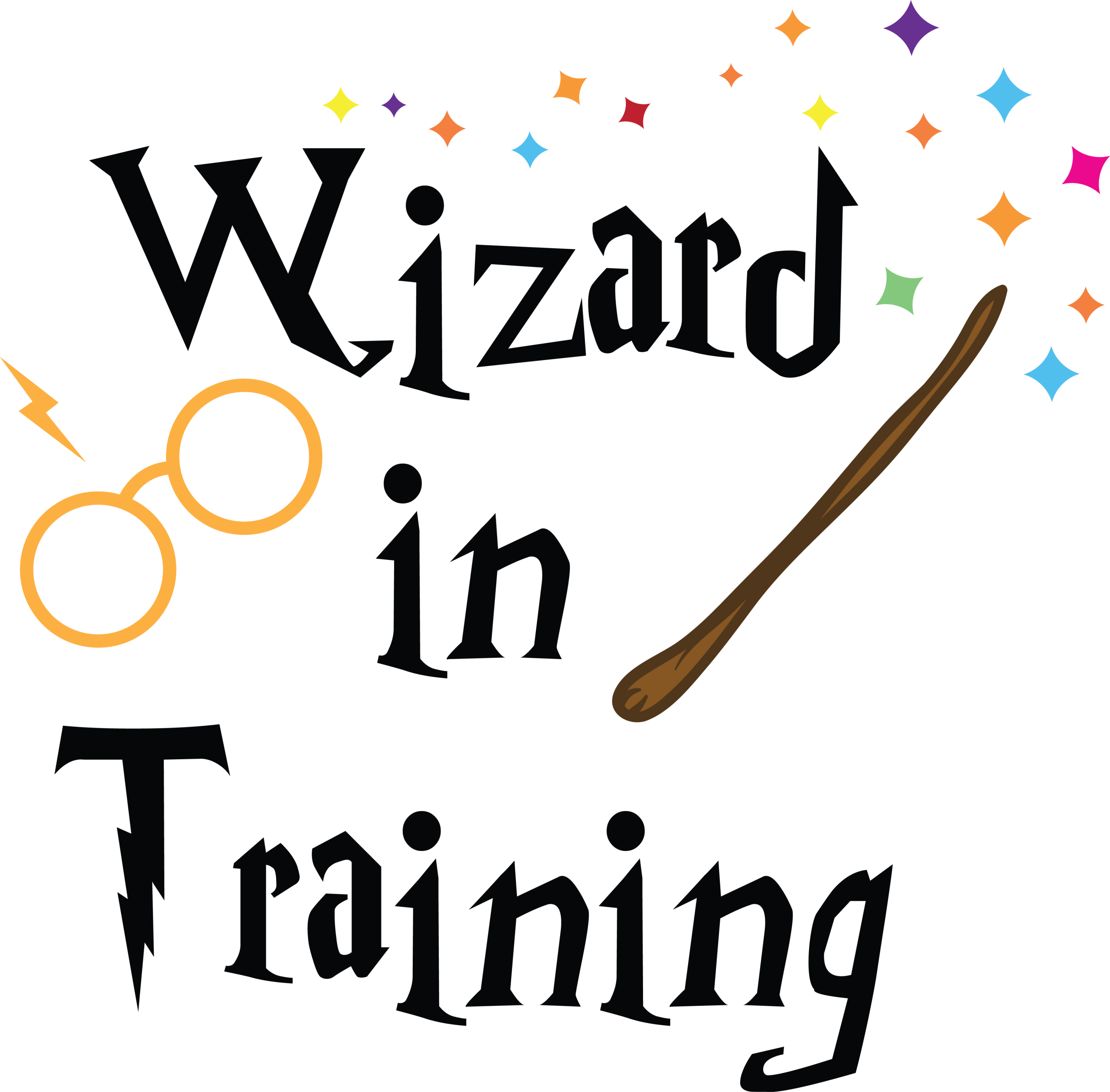 Harry Potter Wizard in Training Template Logo PNG, SVG, AI Vector ...