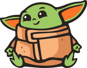 Starwars Baby Yoda 28 Logo PNG, SVG, AI Vector – Free Download