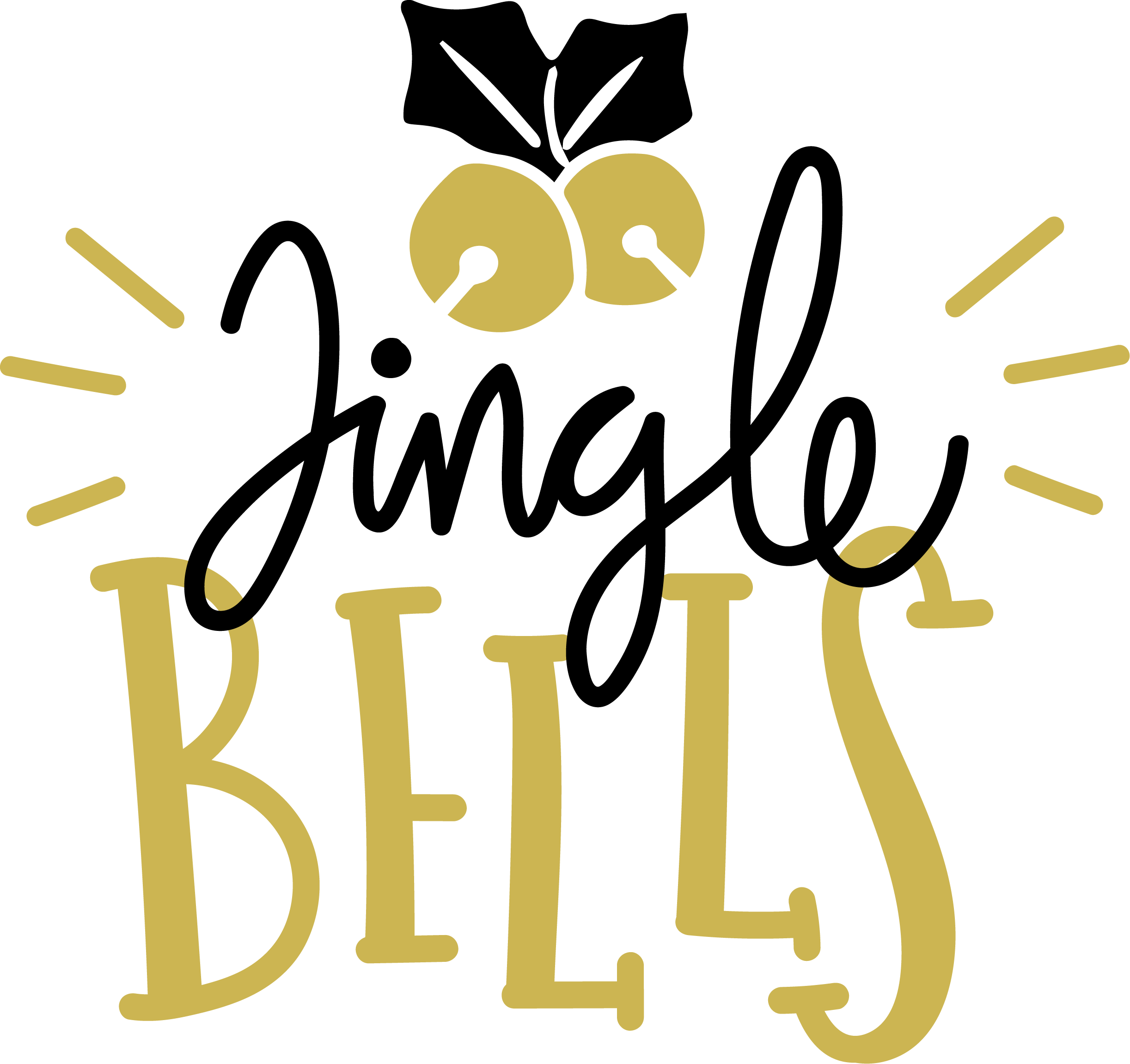 Christmas Jingle Bells Template Logo PNG (Transparent) SVG AI – Free ...
