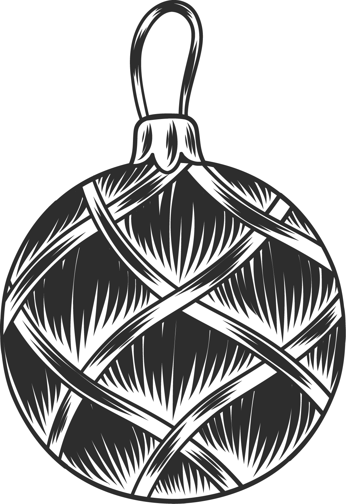 Merry Christmas Ball Template Logo PNG, SVG, AI Vector – Free Download
