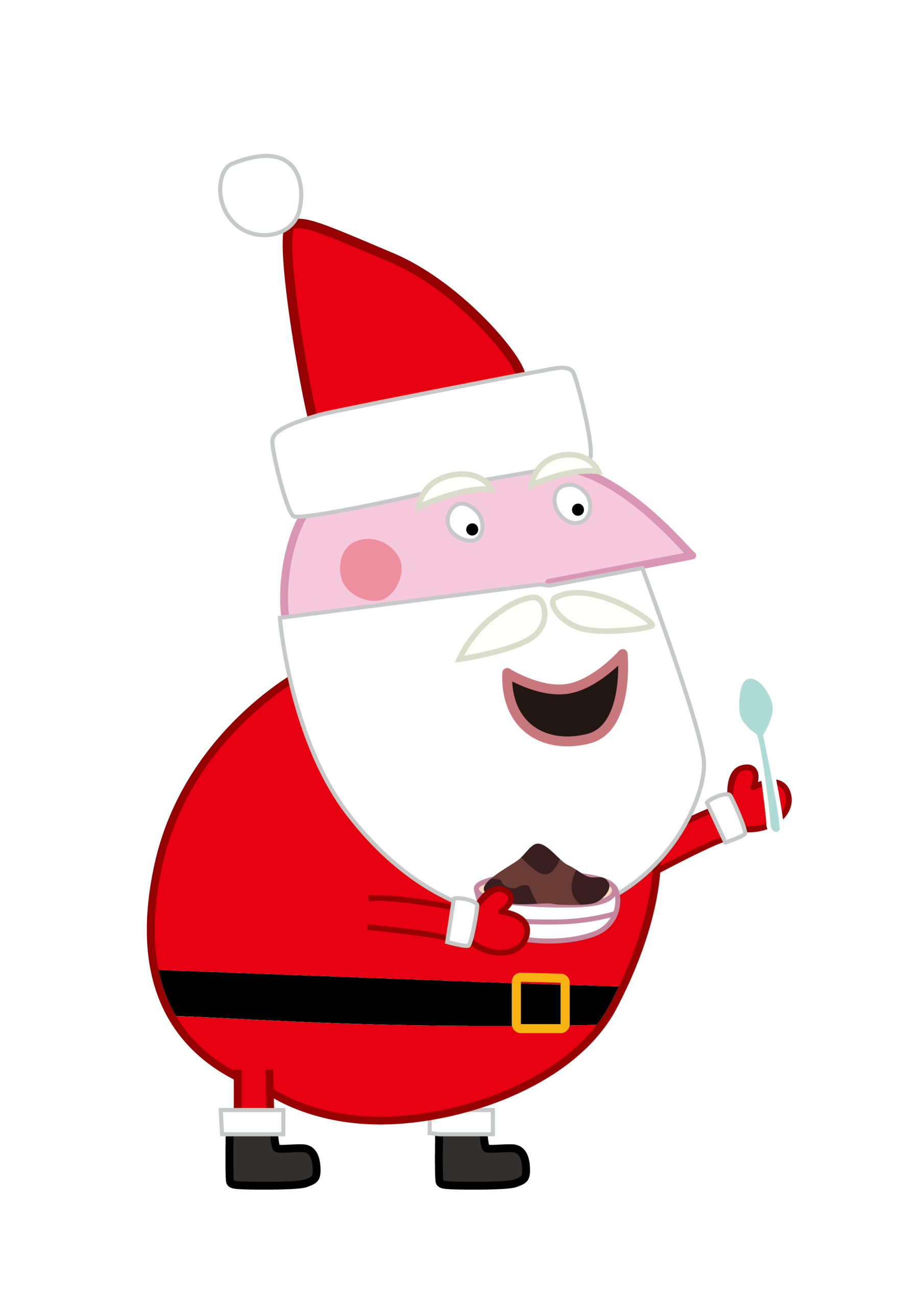 Peppa Pig Santa Claus 2 Logo PNG, SVG, AI Vector – Free Download