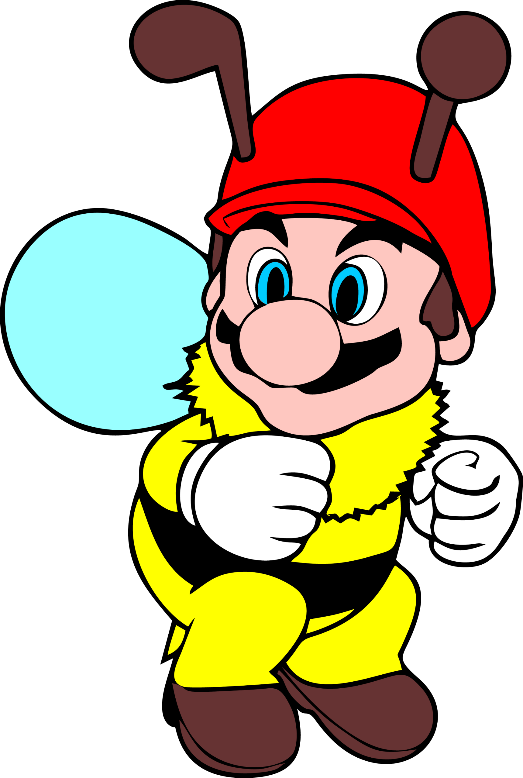 Super Mario Bee Logo PNG, SVG, AI Vector – Free Download