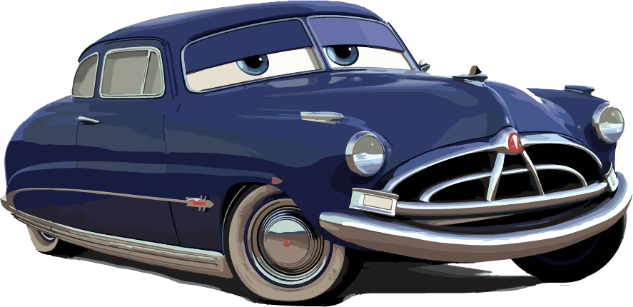 Cars Doc Hudson Logo PNG, SVG, AI Vector – Free Download
