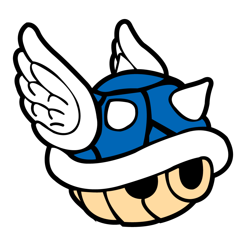 Super Mario Blue Shell Logo PNG, SVG, AI Vector – Free Download